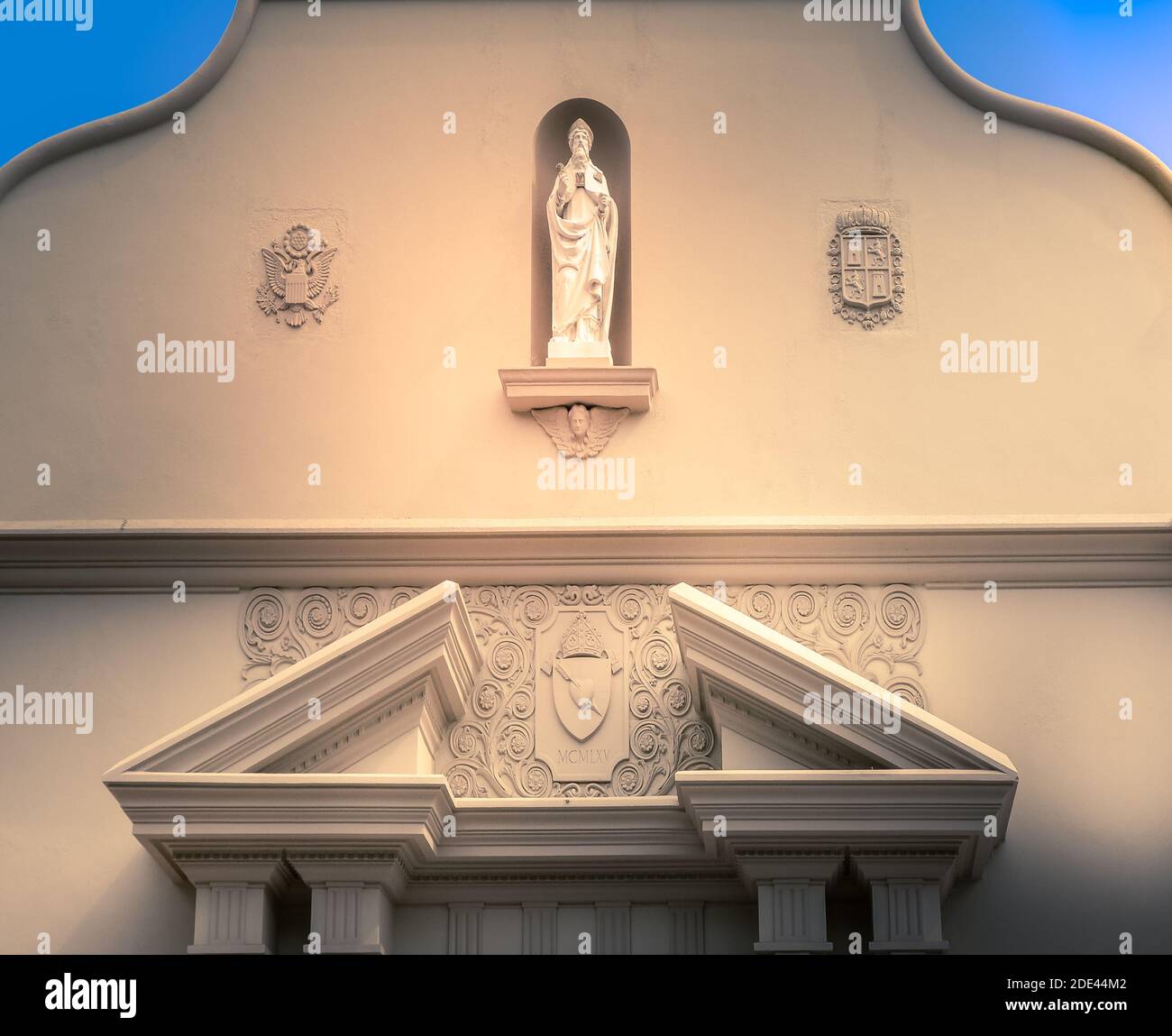 Saint augustine statue detail hi-res stock photography and images - Alamy