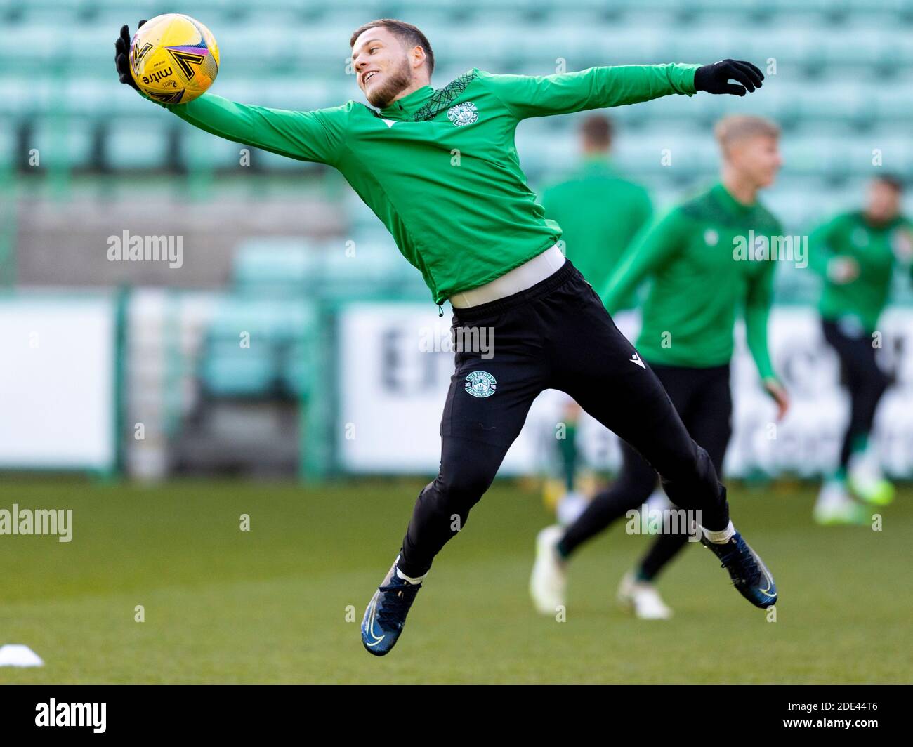 Easter Road, Edinburgh, Scotland, UK. 28th November 2020 Jamie Gullan ...