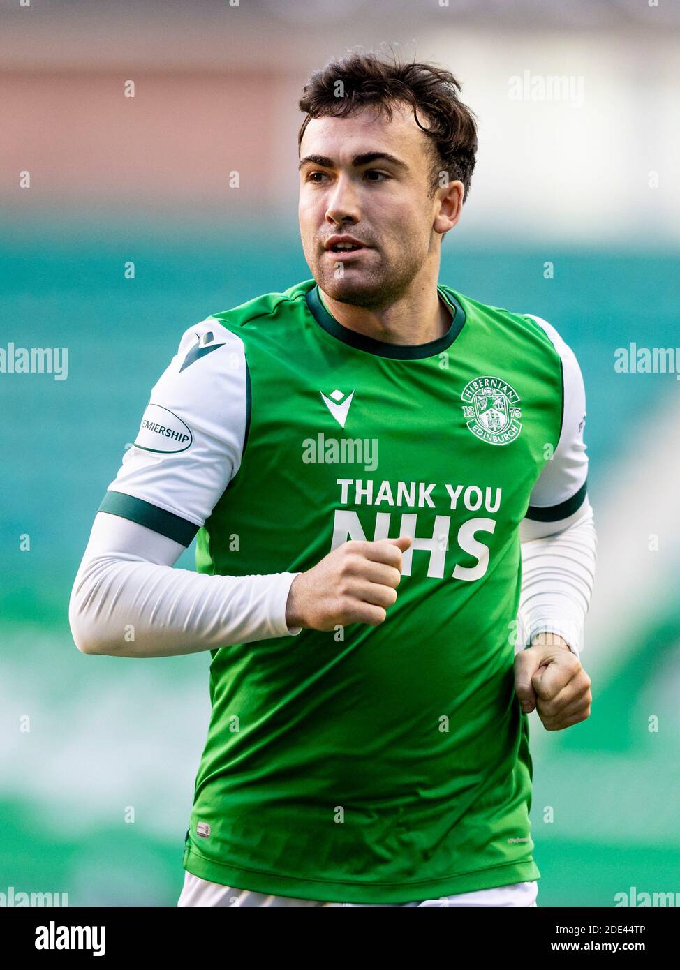 Easter Road, Edinburgh, Scotland, UK. 28th November 2020 Stevie Mallan ...