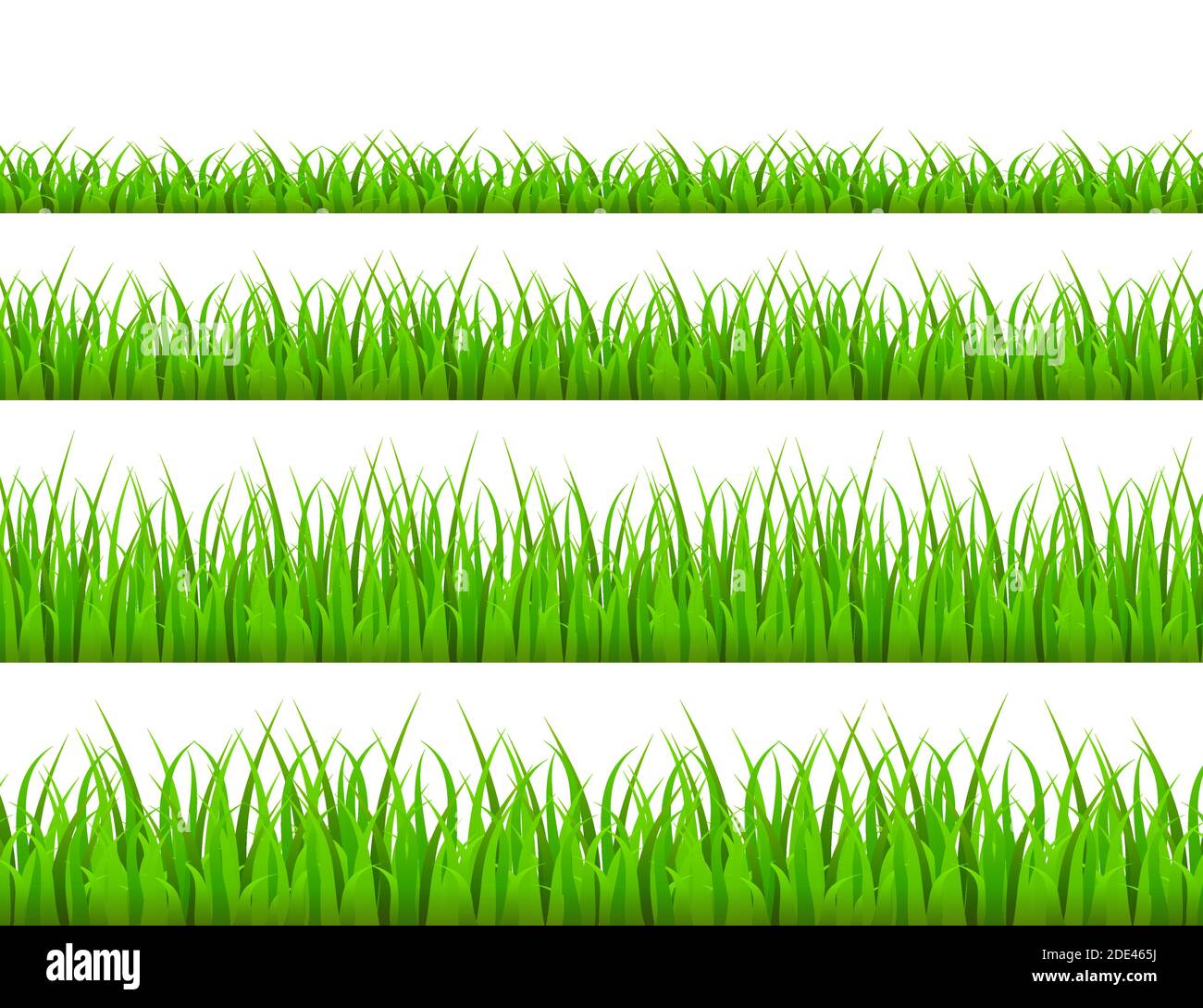Grass Border Vector
