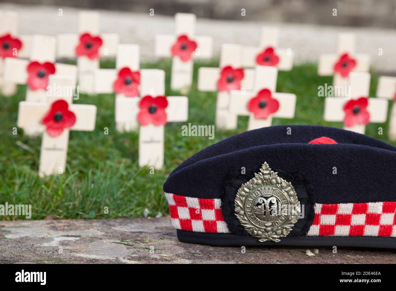 Argyll and sutherland highlanders regiment hi-res stock photography and ...