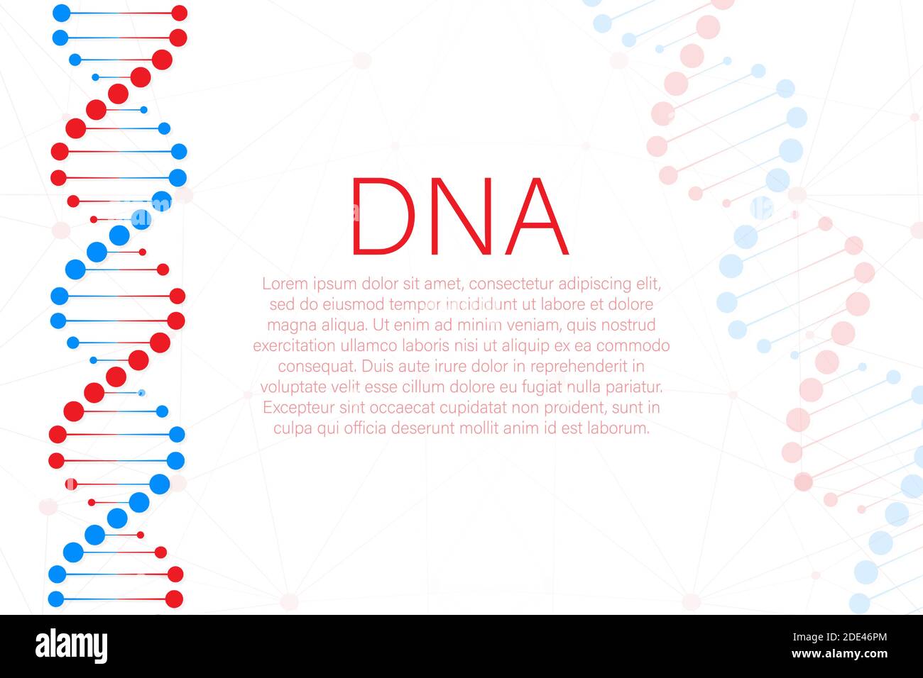 DNA strand symbol. DNA genetics. vector stock illustration Stock Vector Image & Art - Alamy