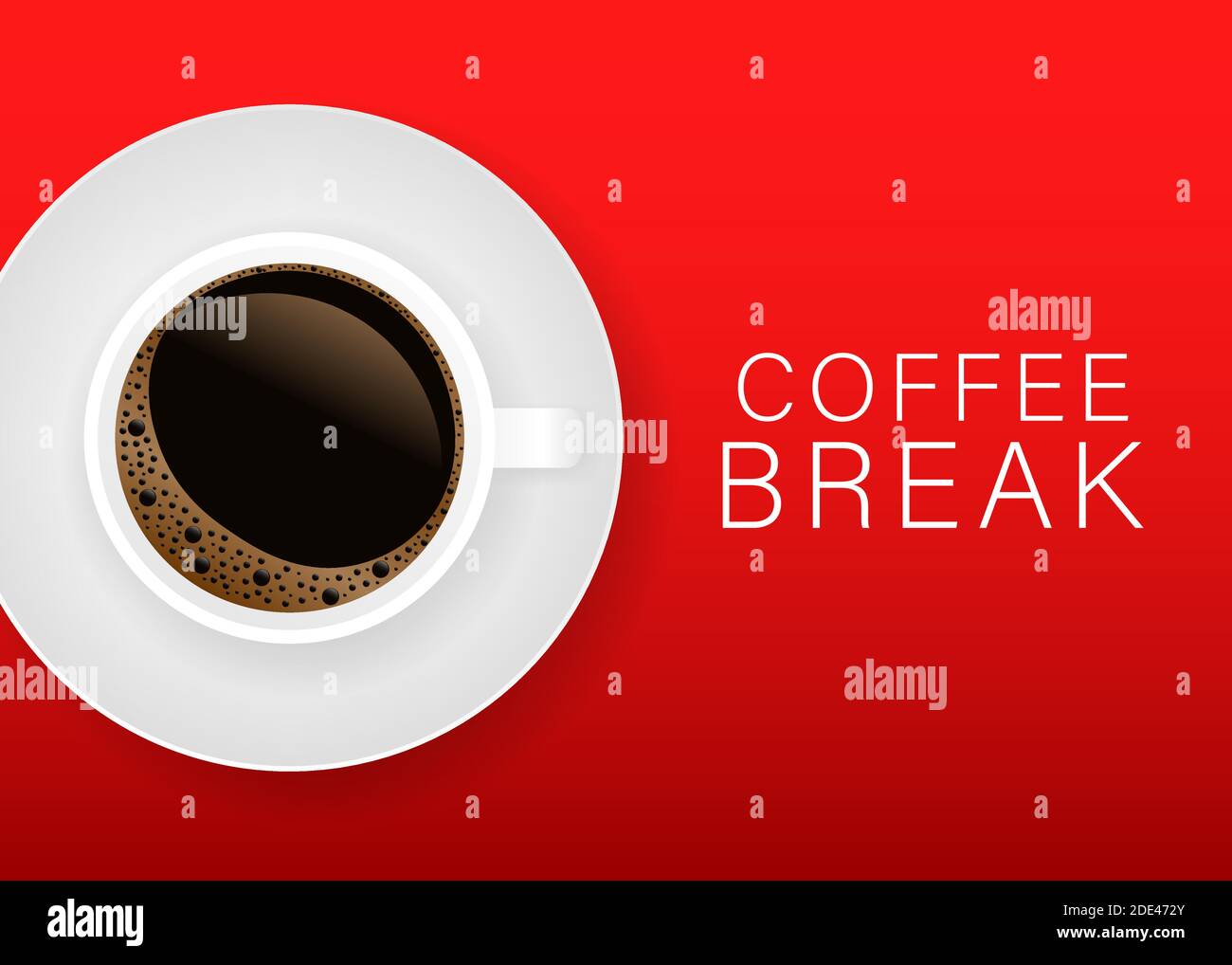 Coffee break Poster Advertisement Flayers. Vector stock Illustration ... Coffee break Poster Advertisement Flayers. Vector stock Illustration ...