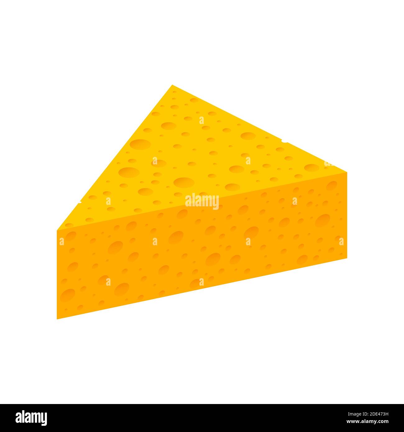Yummy cheese. Seamless cheese texture with large holes. Vector stock ...
