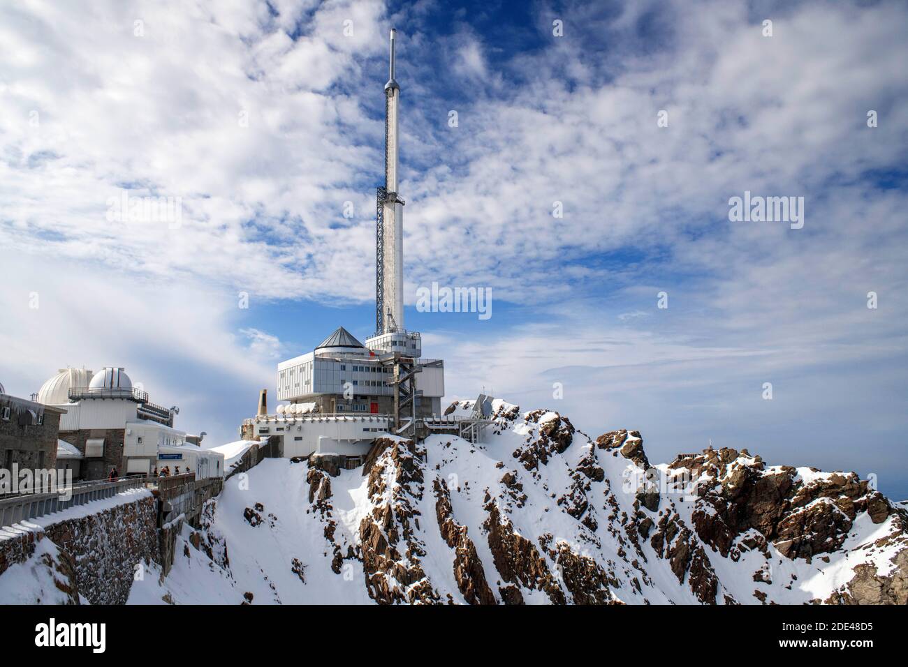 The Observatory Of Pic Du Midi De Bigorre, Hautes Pyrenees, Midi ...