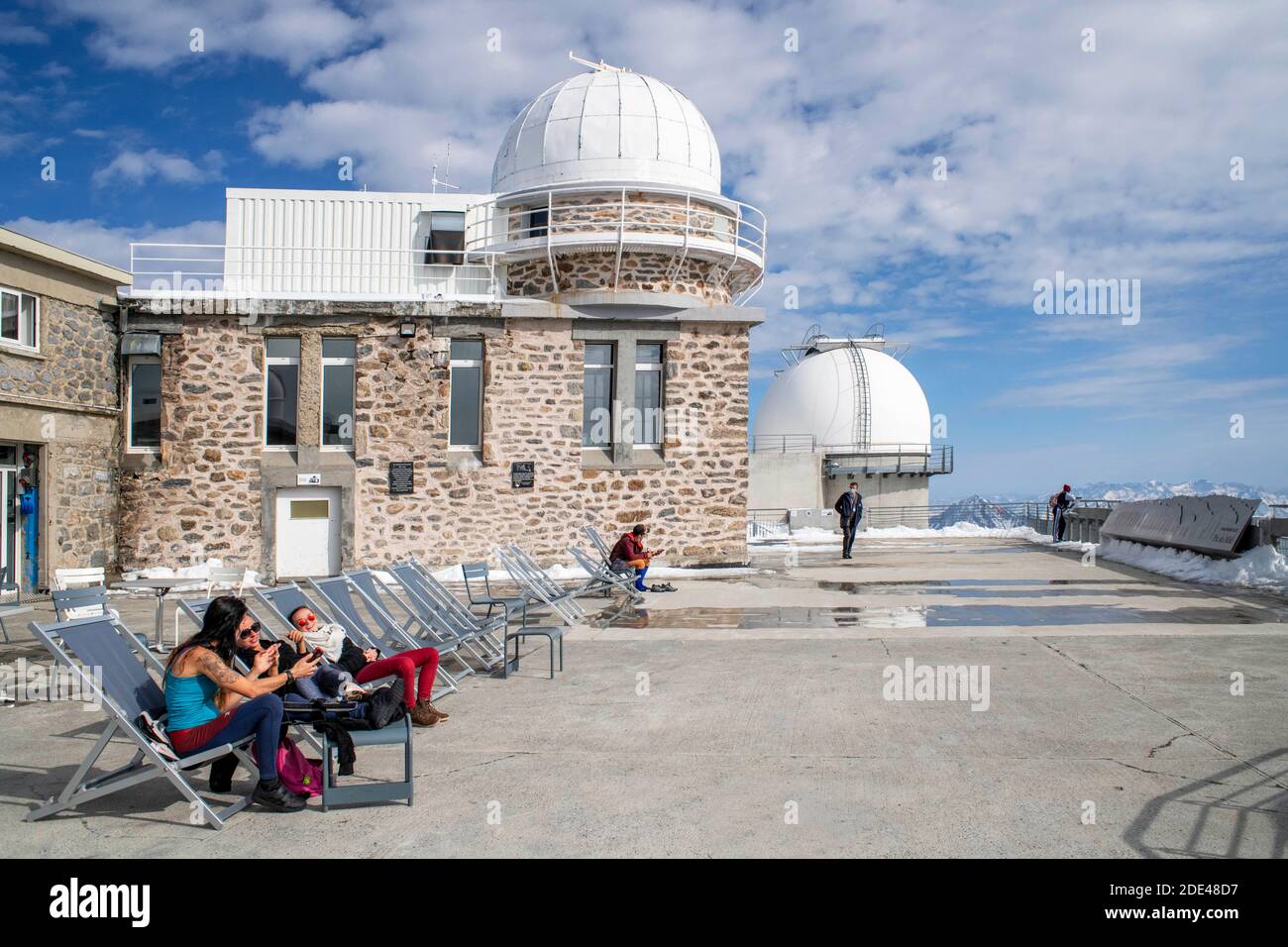 The Observatory Of Pic Du Midi De Bigorre, Hautes Pyrenees, Midi ...