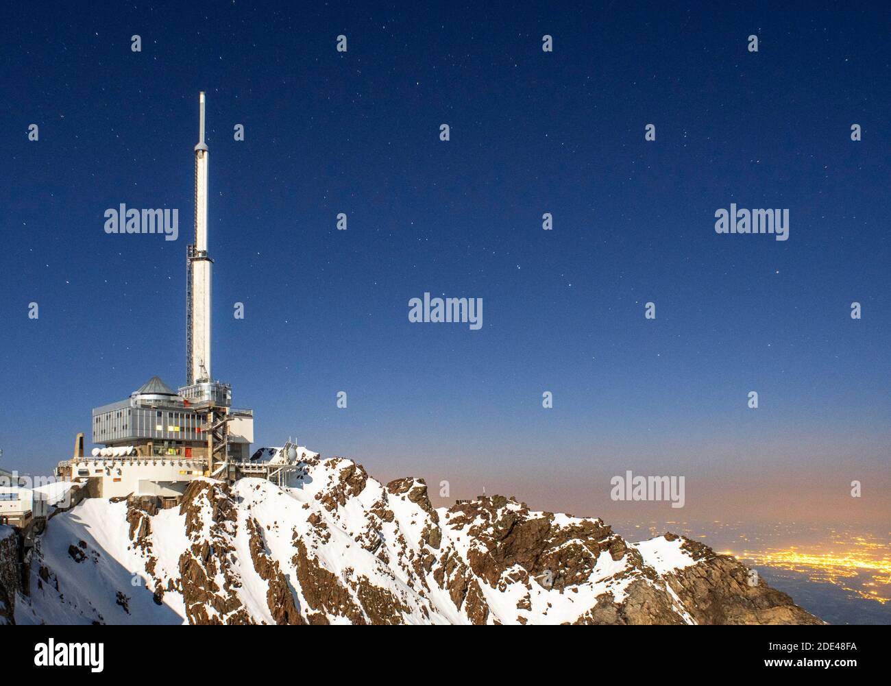 The Observatory Of Pic Du Midi De Bigorre, Hautes Pyrenees, Midi ...