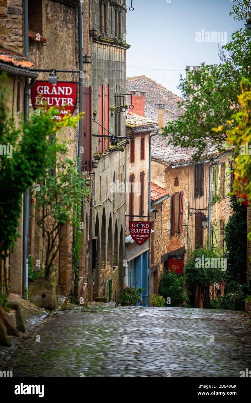 Medieval town of Cordes sur Ciel, labelled The Most Beautiful Villages ...