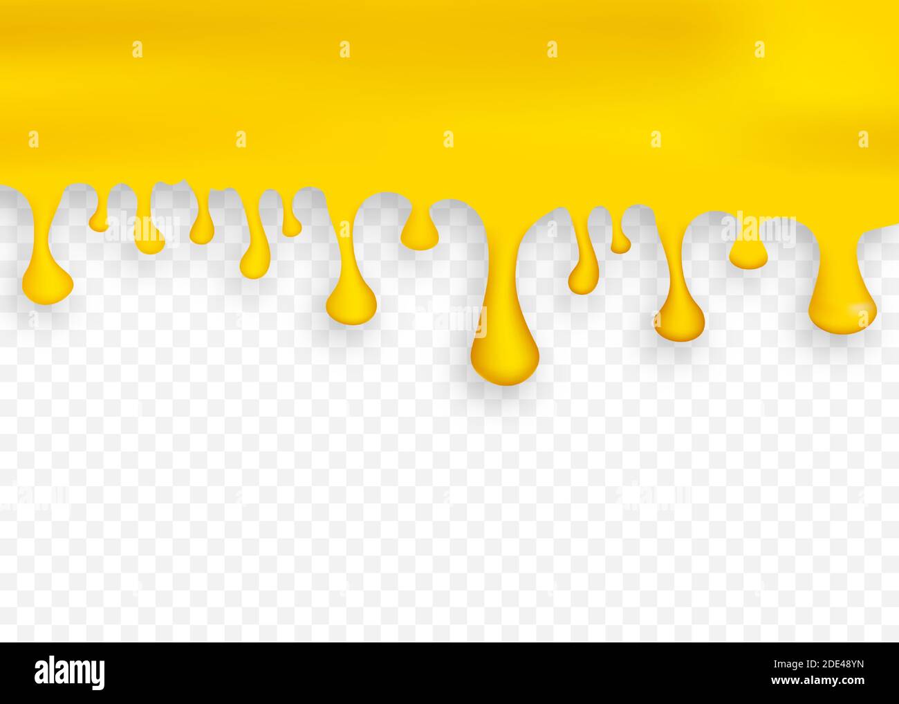 Honeycomb and honey. Monochrome honey pattern. Vector stock ...