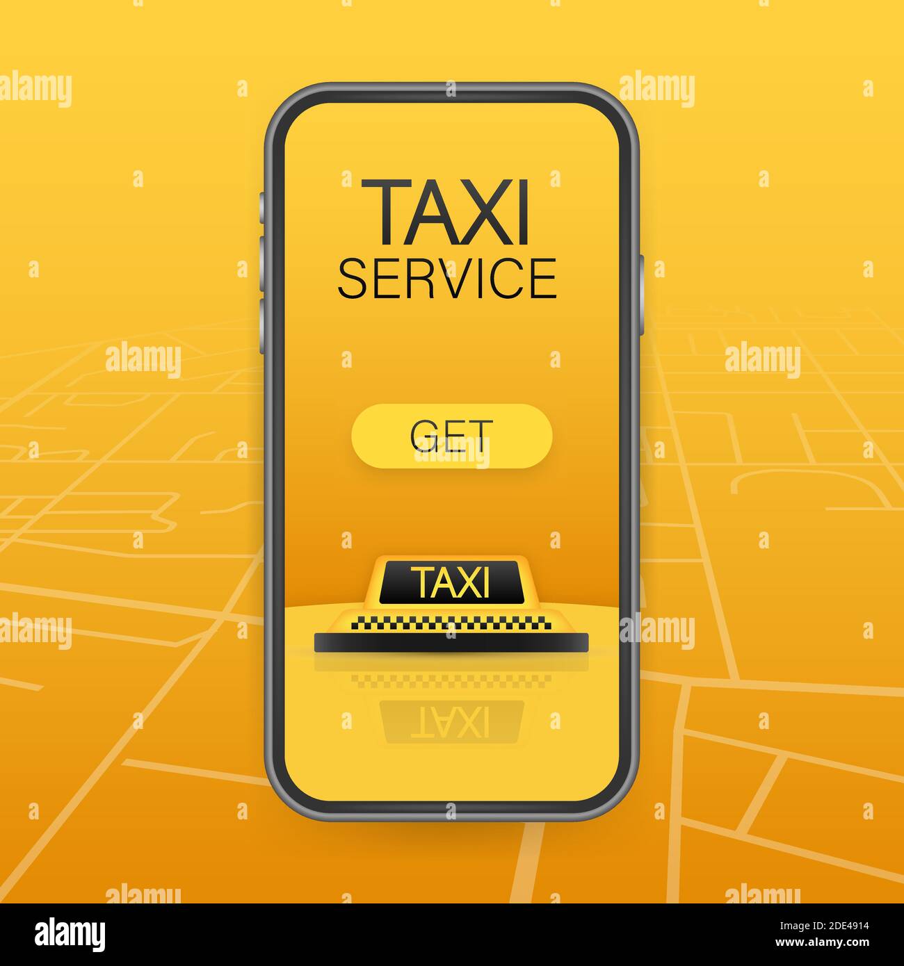 Taxi banner Stock Vector Images - Alamy