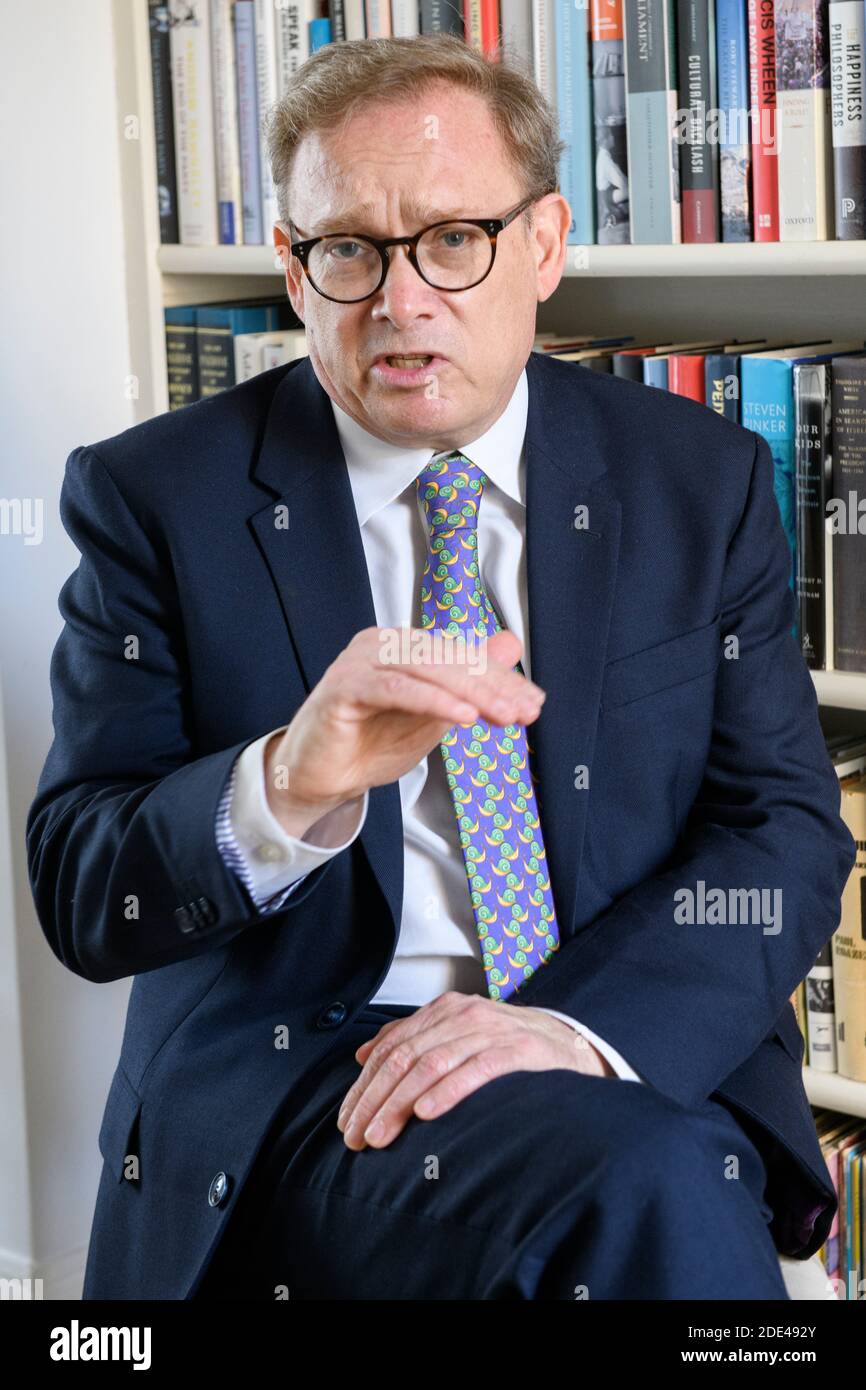 Author and Managing Editor of the Economist Adrian Wooldridge Stock ...