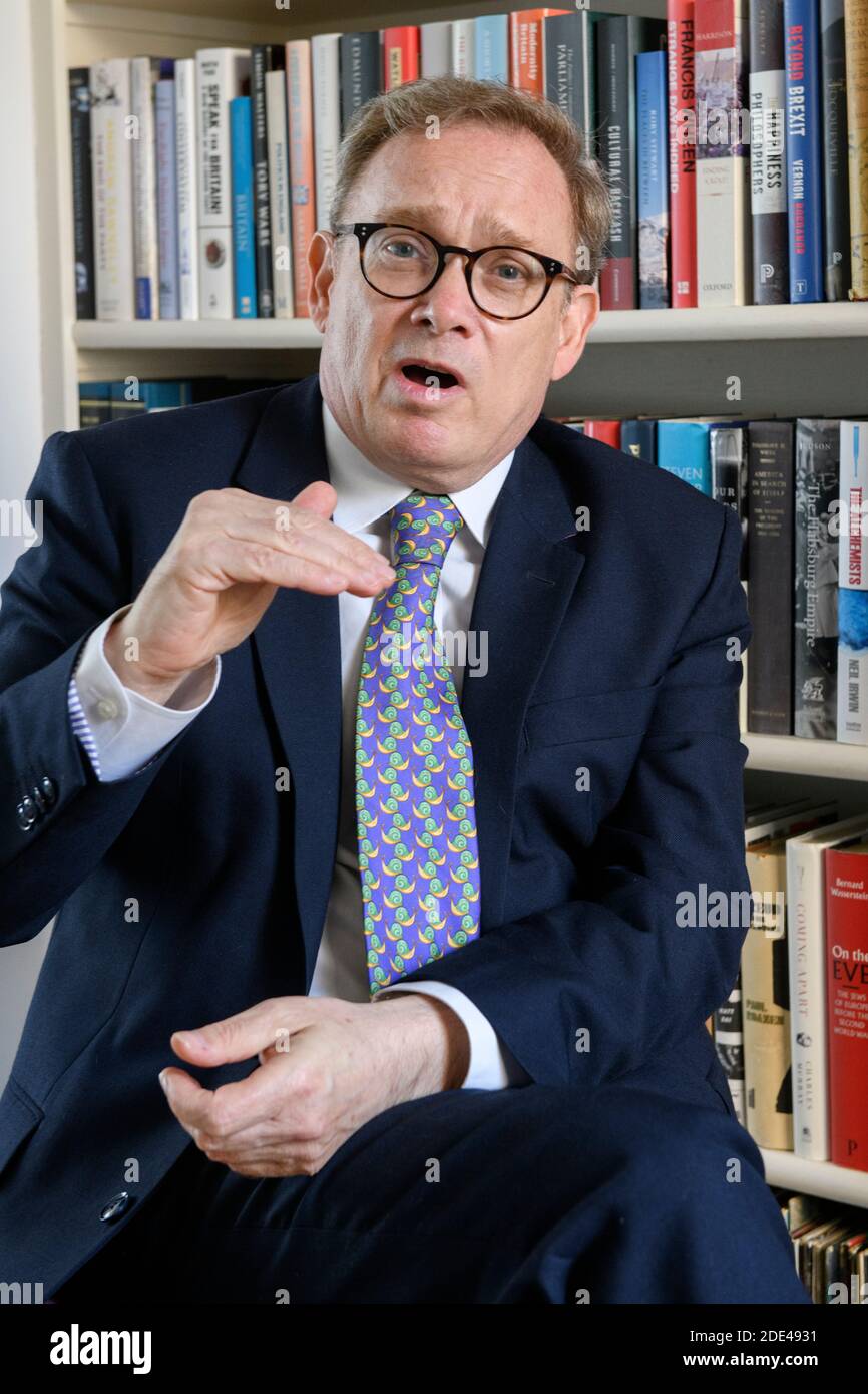 Author and Managing Editor of the Economist Adrian Wooldridge Stock ...