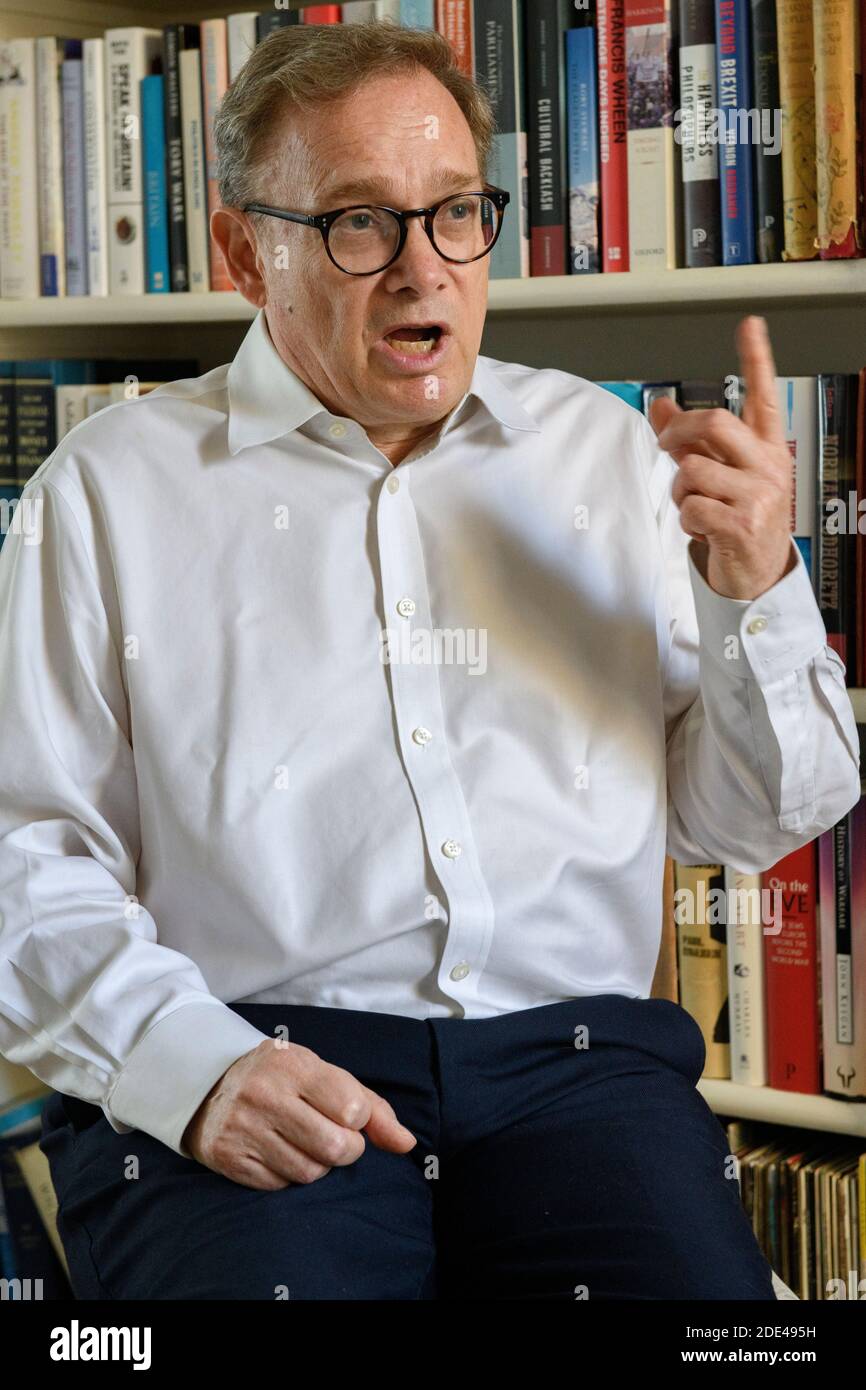 Author and Managing Editor of the Economist Adrian Wooldridge Stock ...