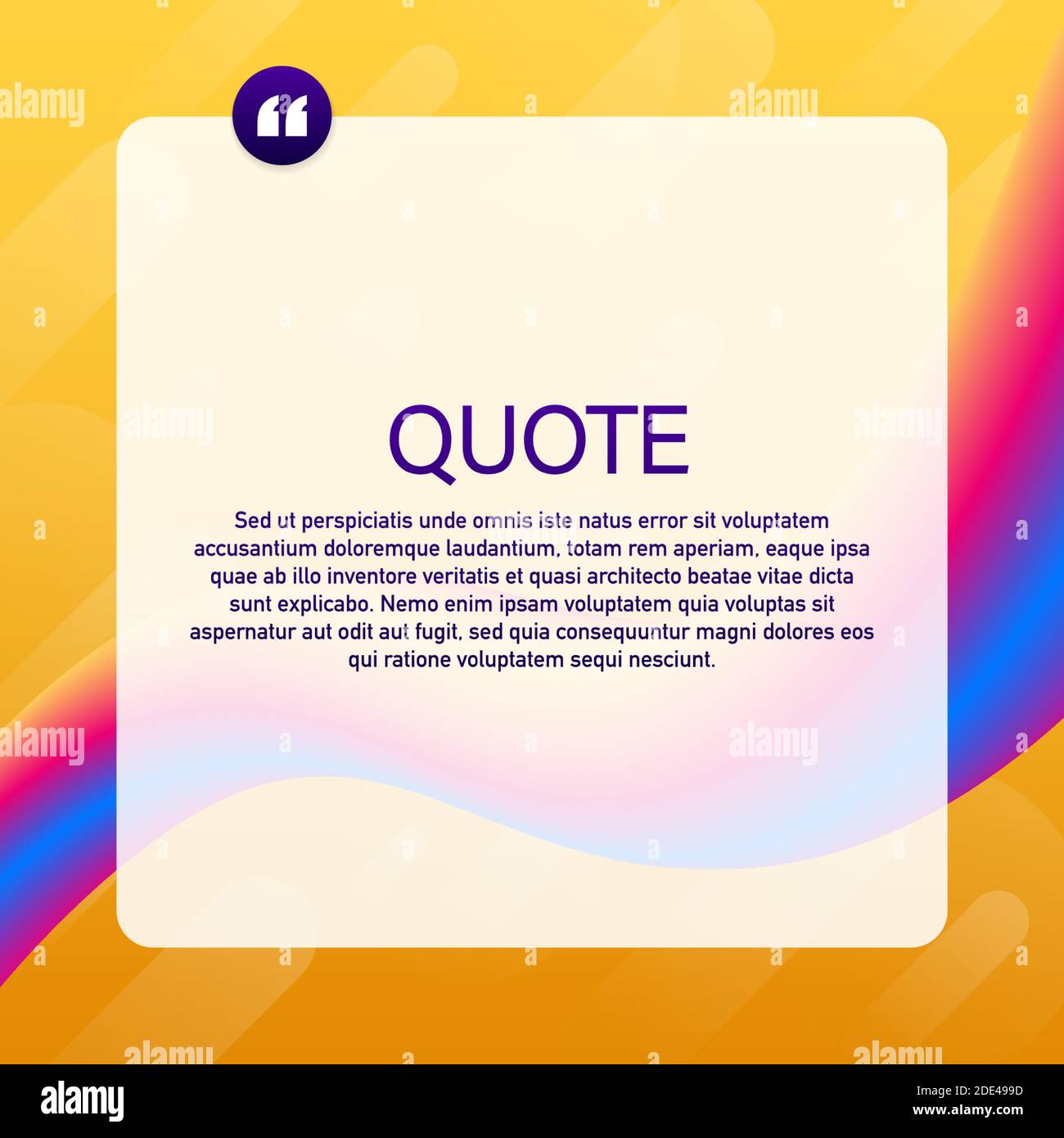 Quote Design Template