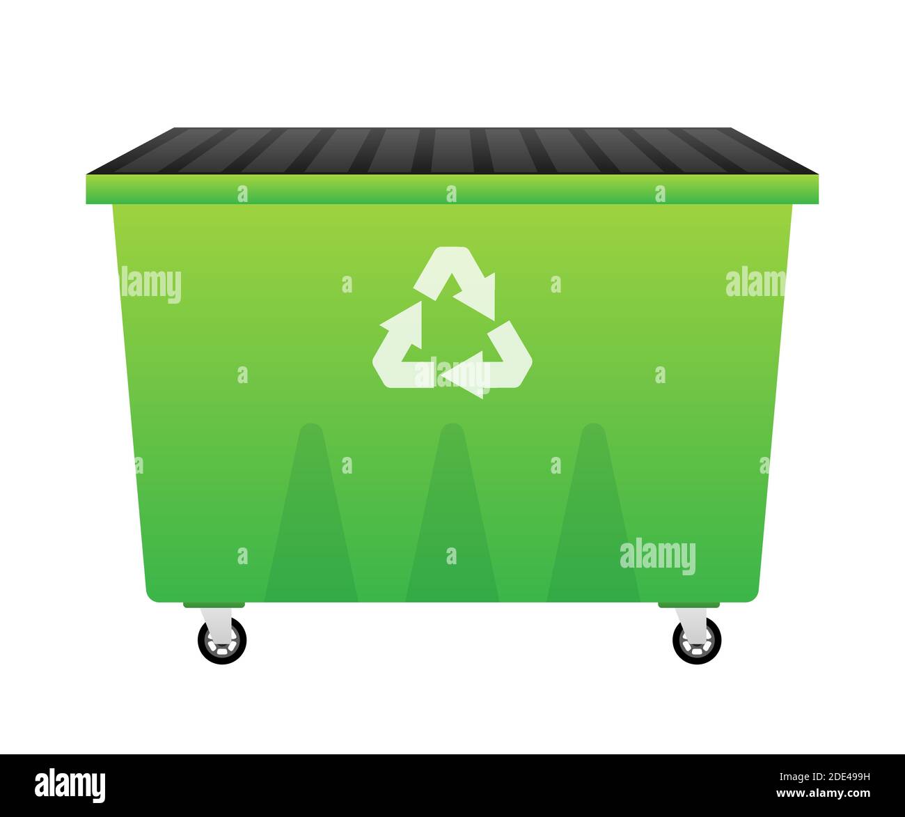 Wheelie bin vector hi-res stock photography and images - Alamy