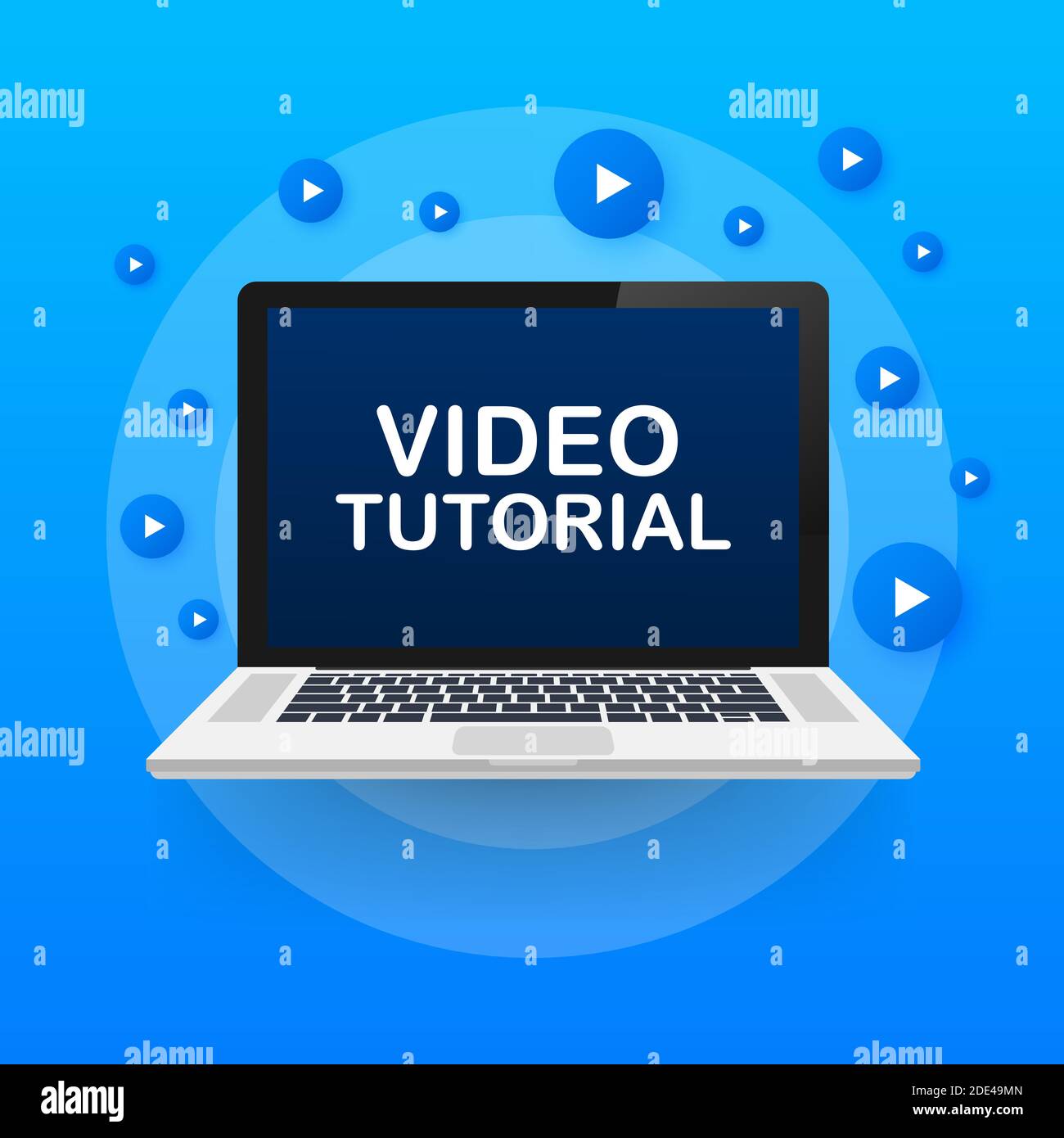 Video tutorials. Study and learning background, distance education and ...