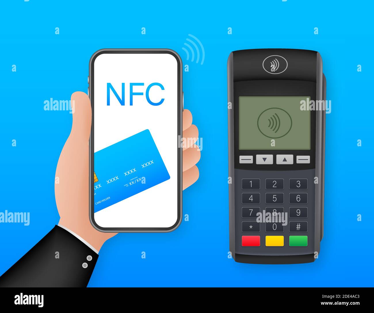 Smart pos Stock Vector Images - Alamy