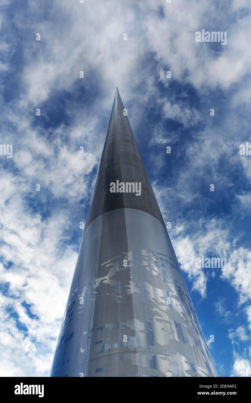 Monumental stainless steel sculpture, Monument The Spire, Dublin ...