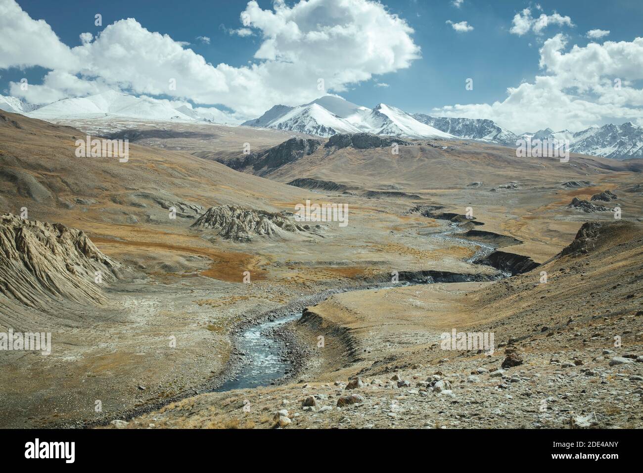 Wachandarja River, Canyon, Broghil Pass, Wakhan Corridor, Badakhshan ...
