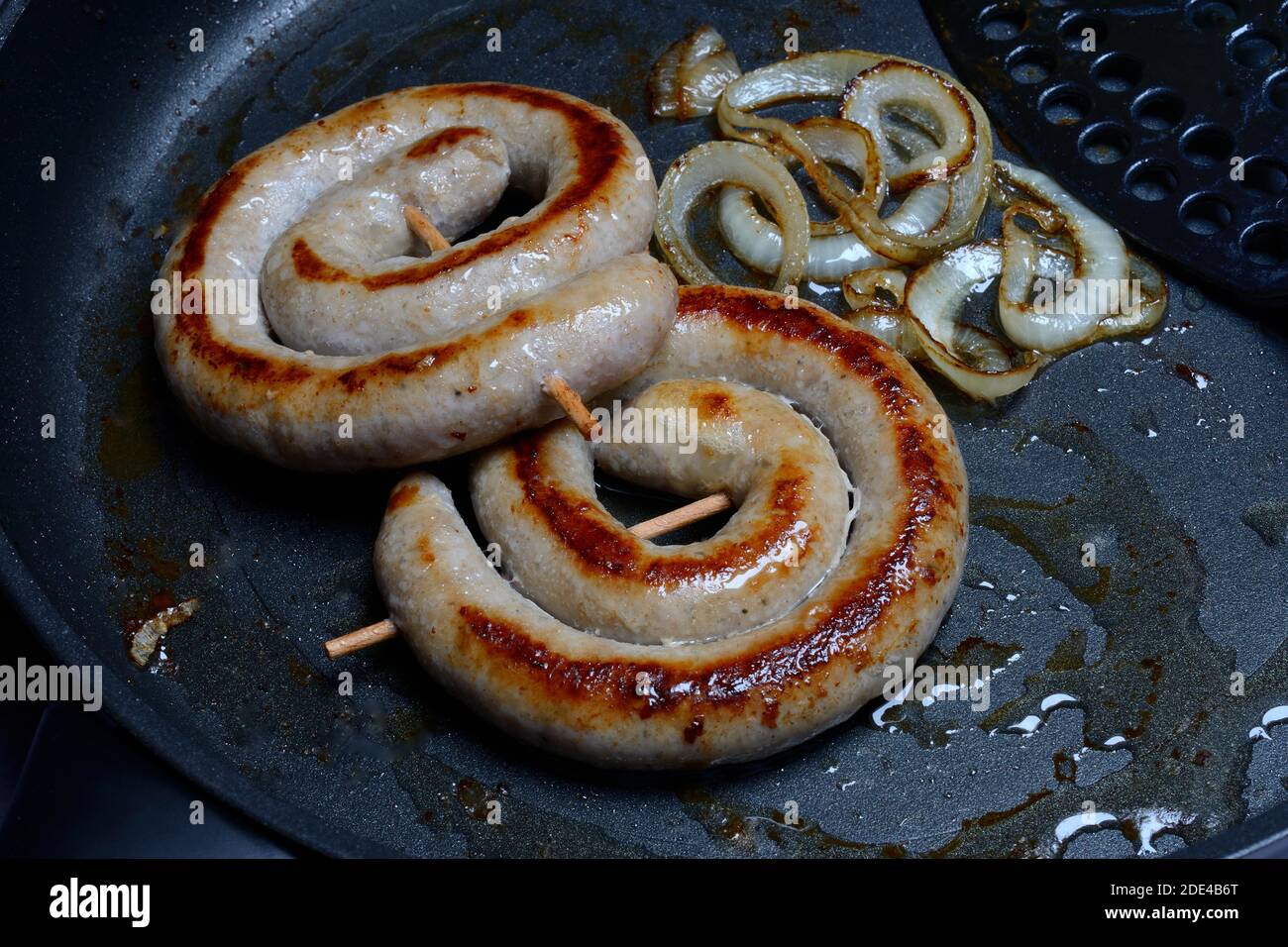Vaudois grill snail, roasted, bratwurst, Switzerland Stock Photo - Alamy