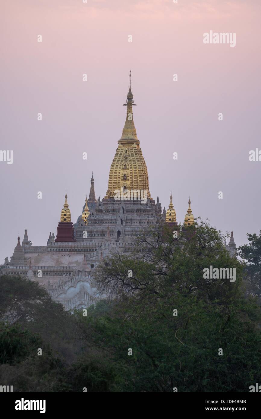 Ananda Temple, Old Bagan, Myanmar Stock Photo - Alamy