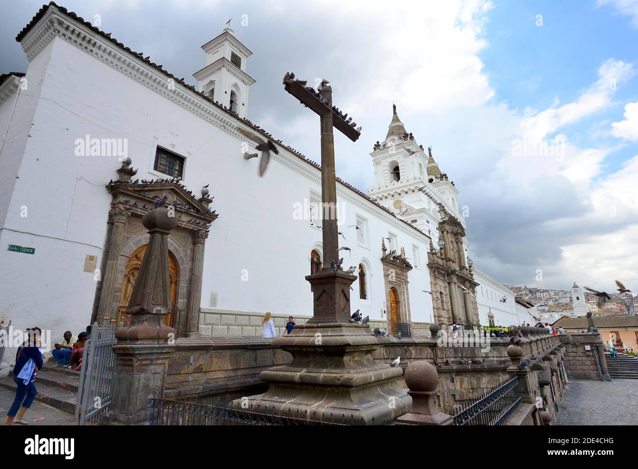 Basilica of San Francisco and Franciscan Monastery, Quito, Pichincha ...