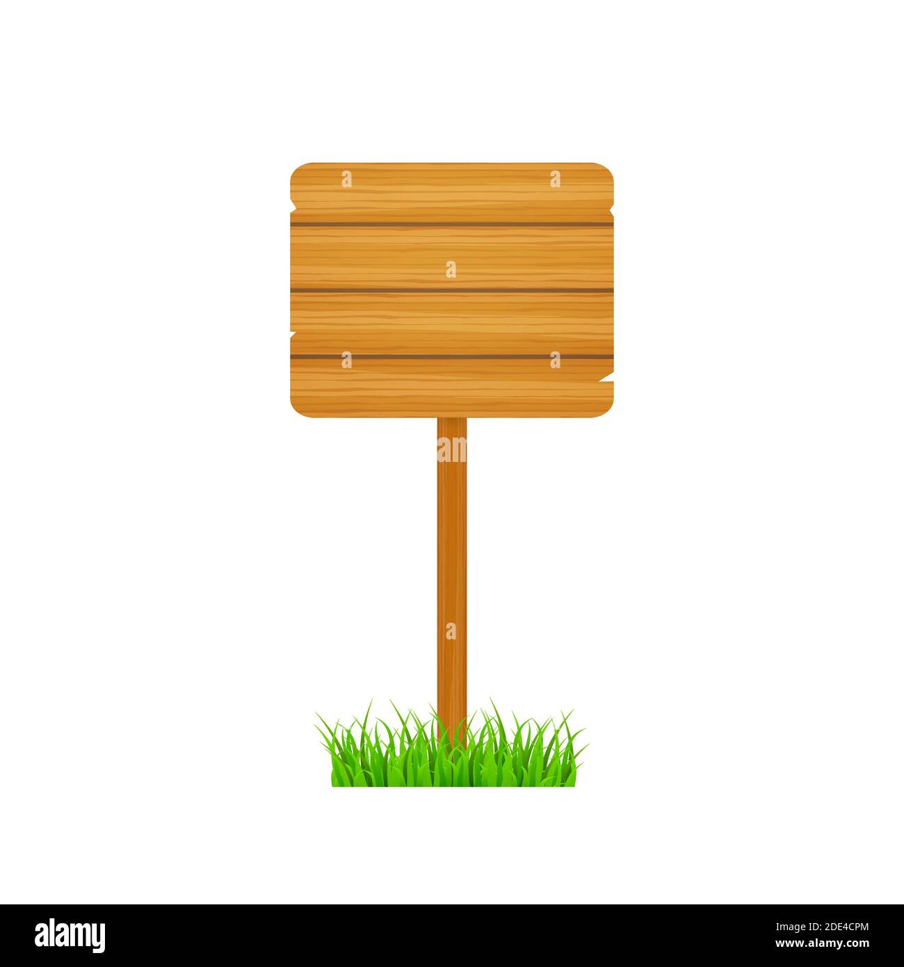 Wood sign in vintage style. Wooden signpost. Banner design. Vector ...