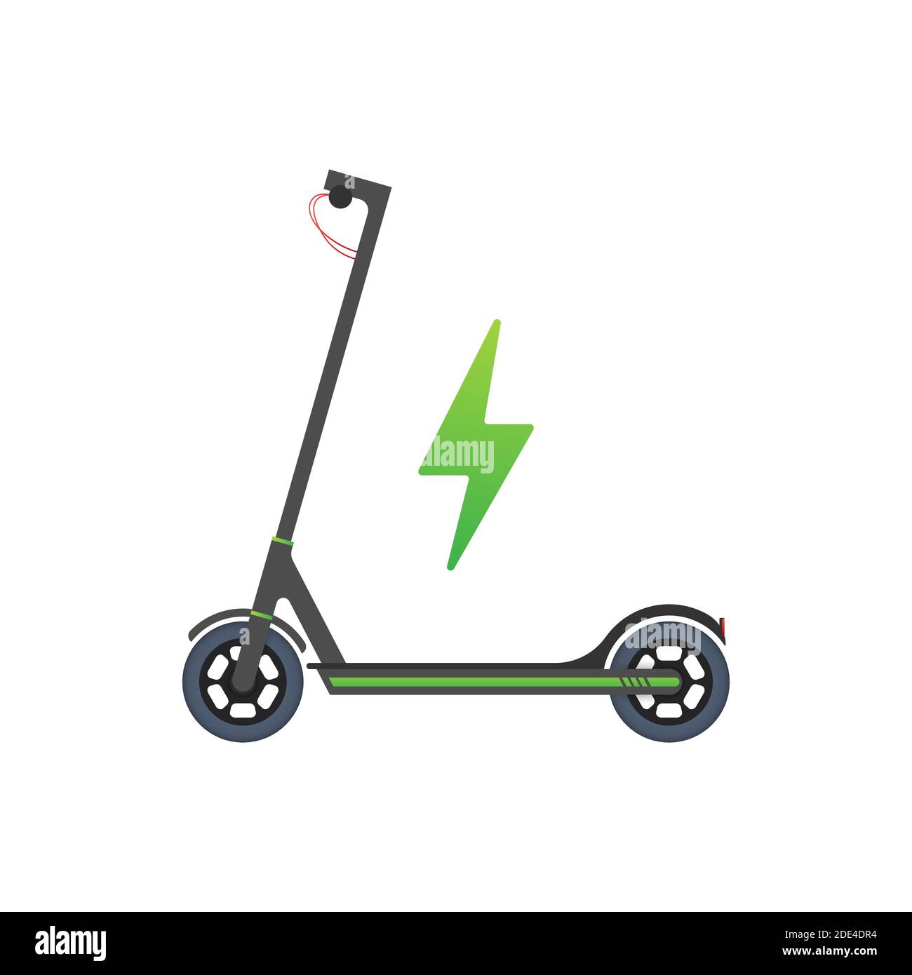 Electric scooter stock illustration hi-res stock photography and images ...
