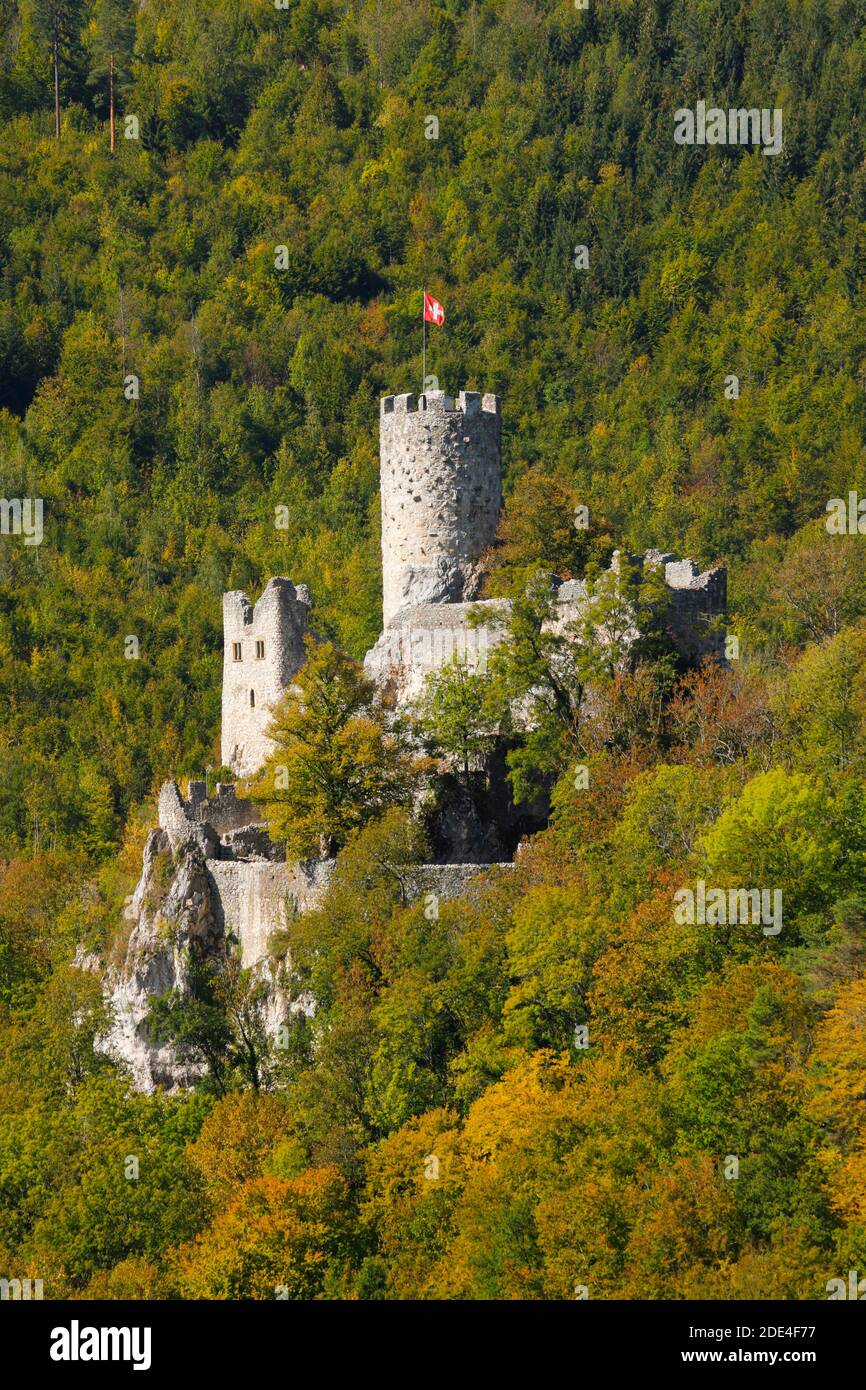 Neu-Falkenstein Ruin, Thal Regional nature park Park, Solothurn ...