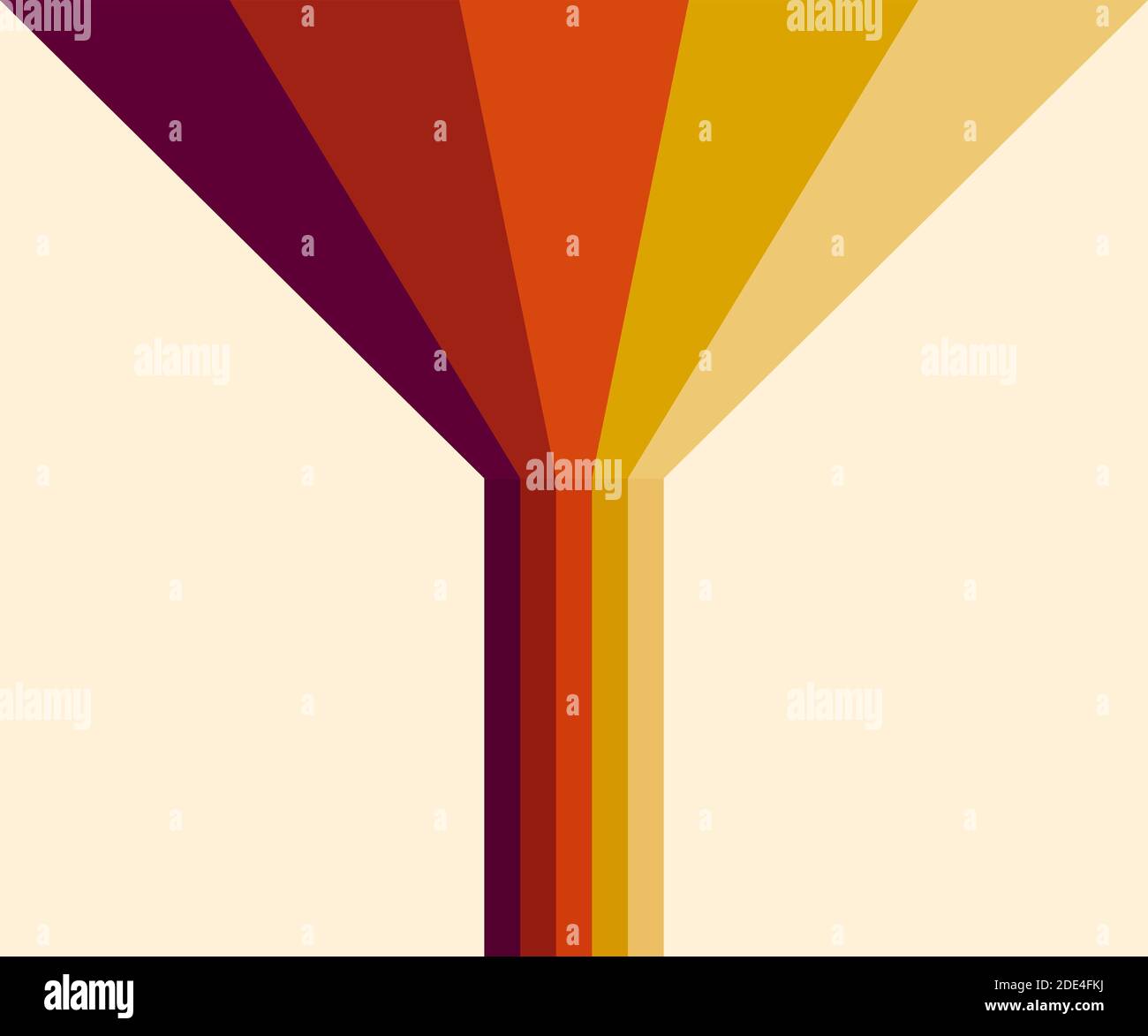 70s, 1970 abstract vector stock retro lines background. Vector ...
