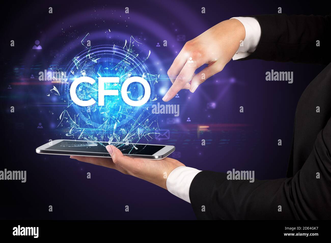Cfo symbol hi-res stock photography and images - Alamy