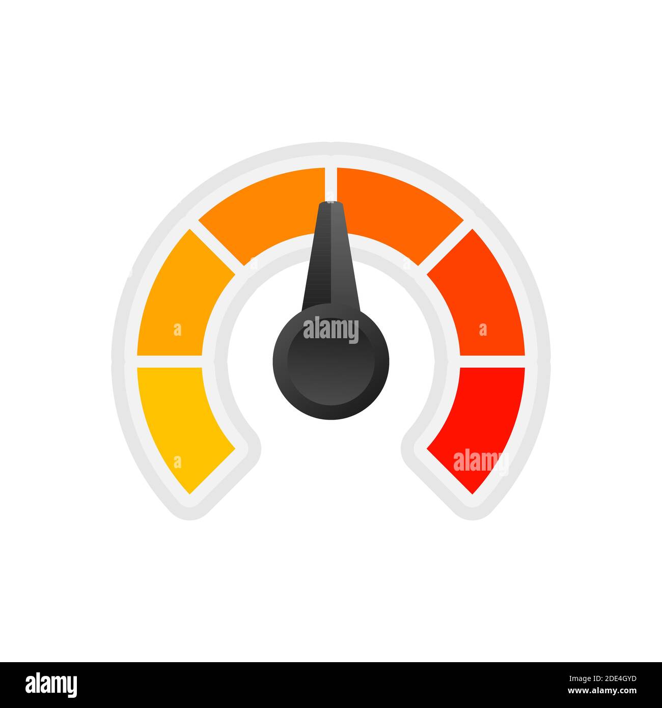 Semicircle level indicator hi-res stock photography and images - Alamy