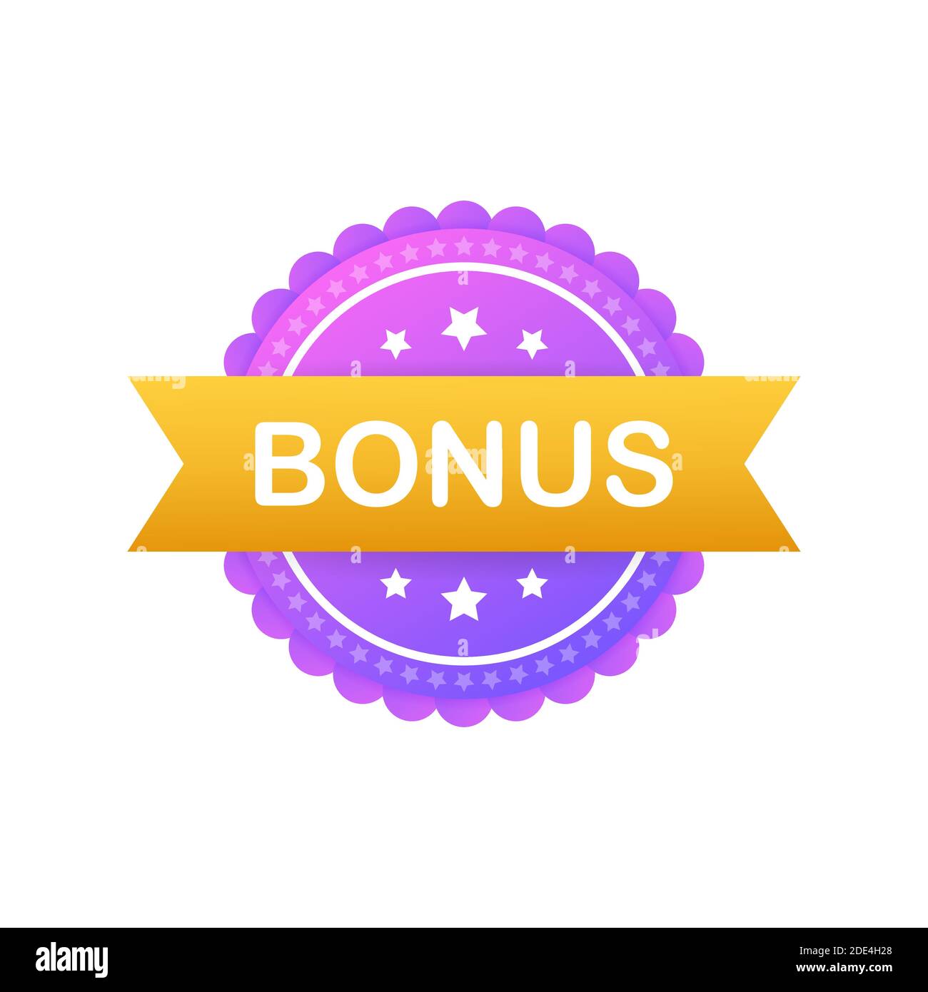 Bonus for promotion design. Surprise banner. Discount banner promotion ...