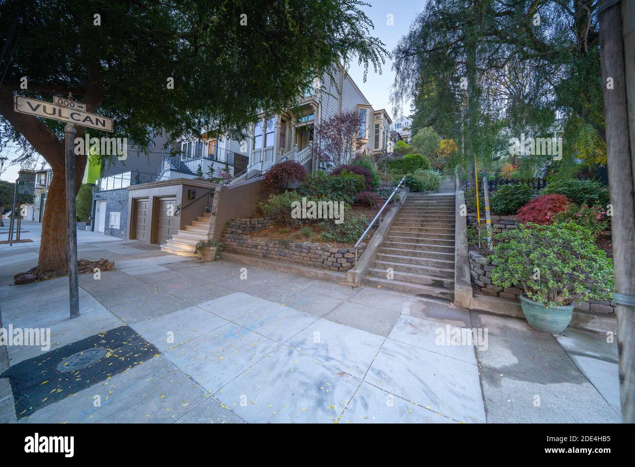 Vulcan Steps, Vulcan Stairway, Walking Bottom to Top Stock Photo - Alamy