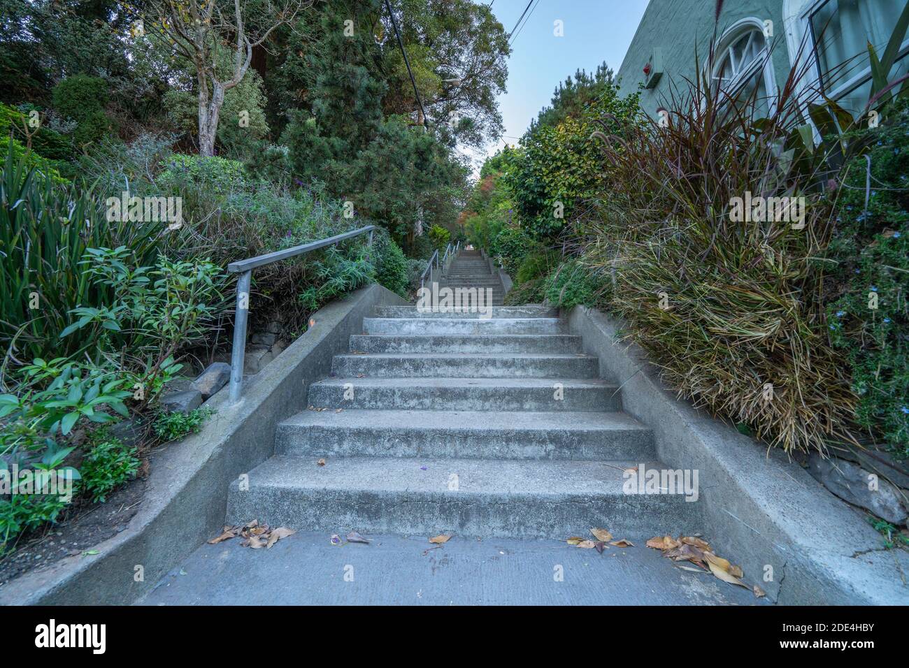 Vulcan Steps, Vulcan Stairway, Walking Bottom to Top Stock Photo - Alamy