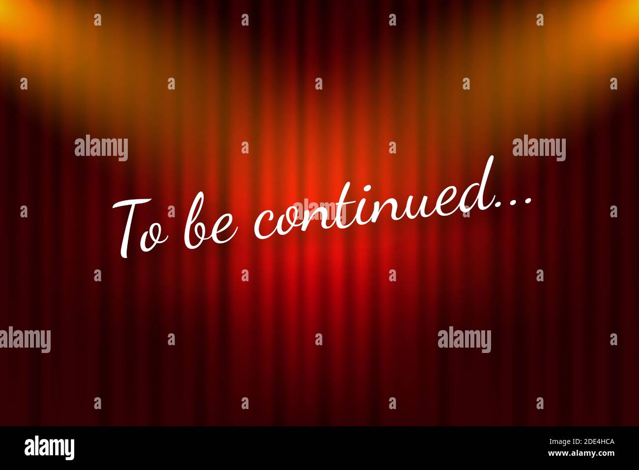 To be continued comic Stock Vector Images - Alamy