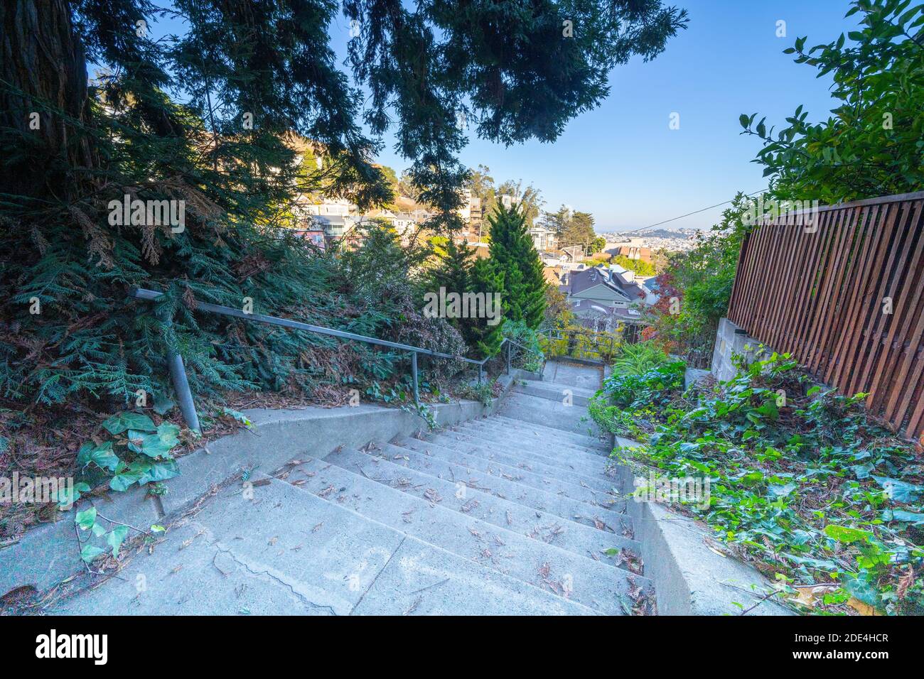 Vulcan Steps, Vulcan Stairway, Walking Bottom to Top Stock Photo - Alamy