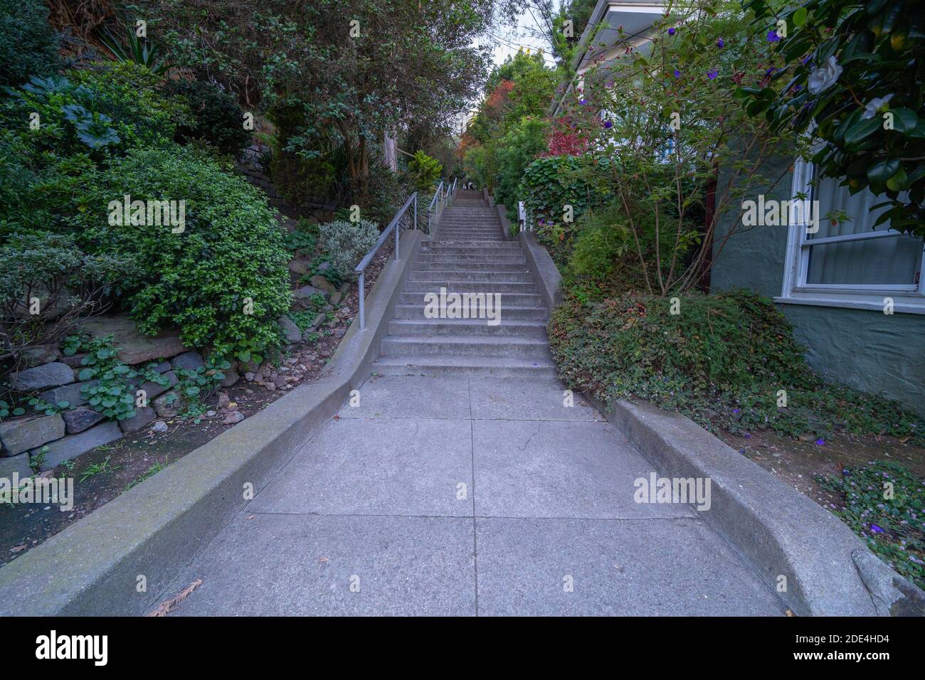 Vulcan Steps, Vulcan Stairway, Walking Bottom to Top Stock Photo - Alamy