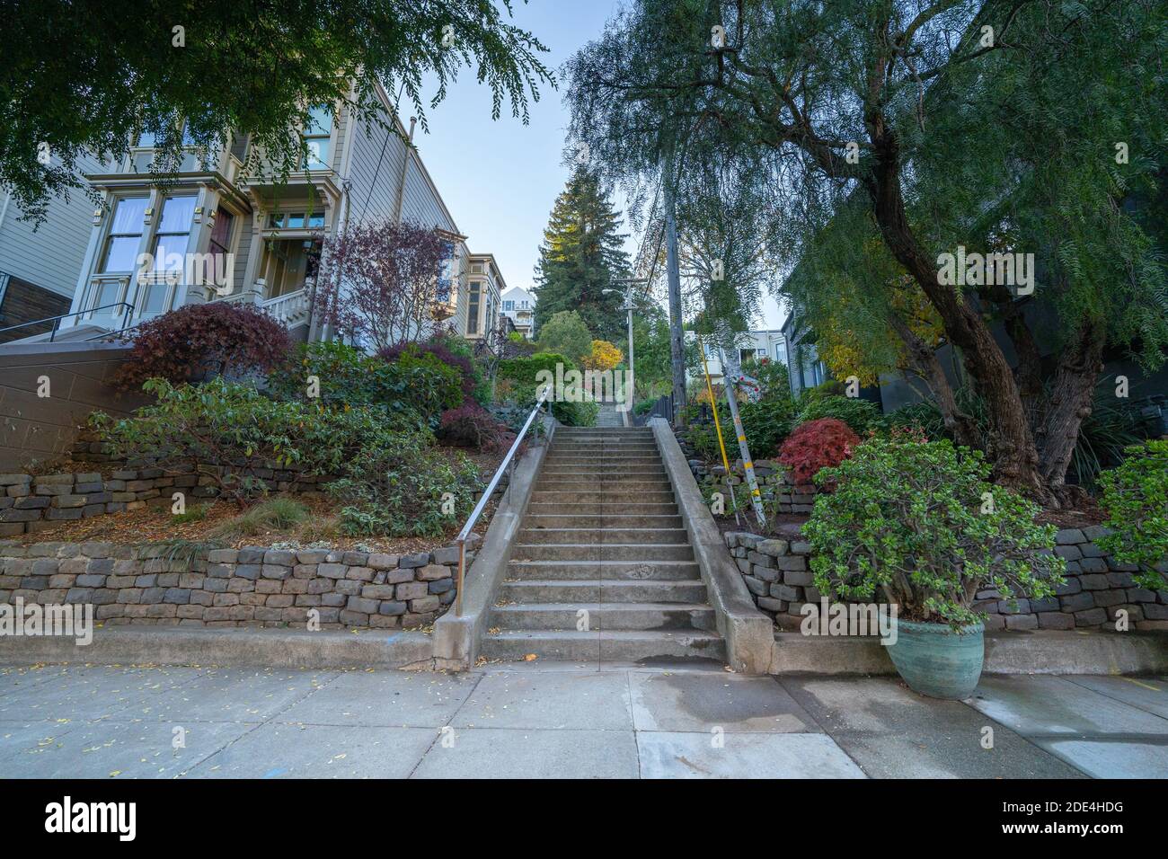 Vulcan Steps, Vulcan Stairway, Walking Bottom to Top Stock Photo - Alamy