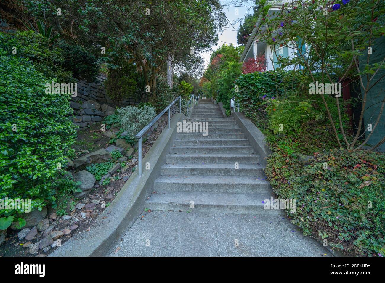 Vulcan Steps, Vulcan Stairway, Walking Bottom to Top Stock Photo - Alamy