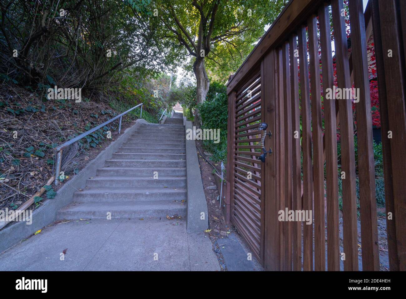 Vulcan Steps, Vulcan Stairway, Walking Bottom to Top Stock Photo - Alamy