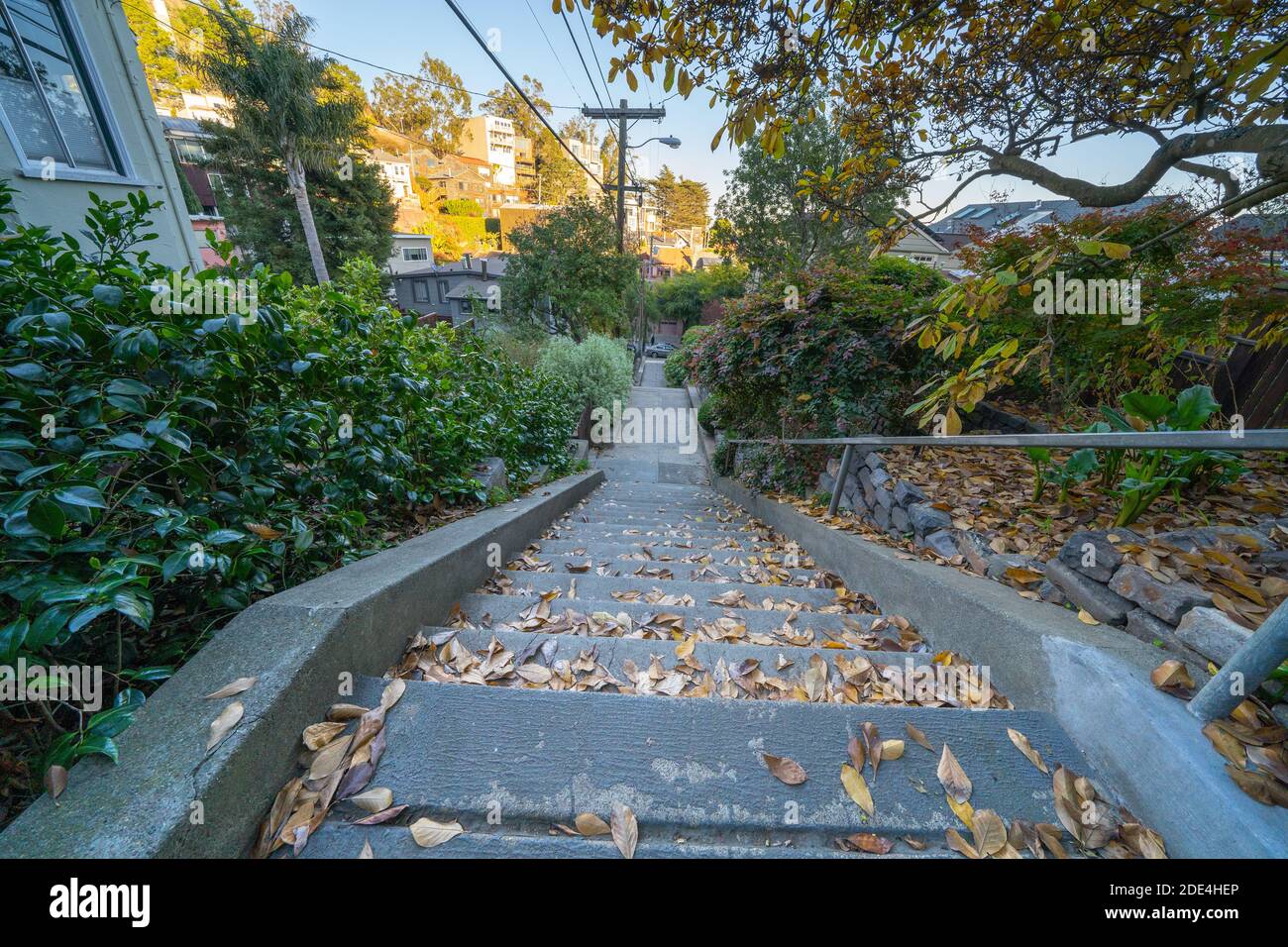 Vulcan Steps, Vulcan Stairway, Walking Bottom to Top Stock Photo - Alamy