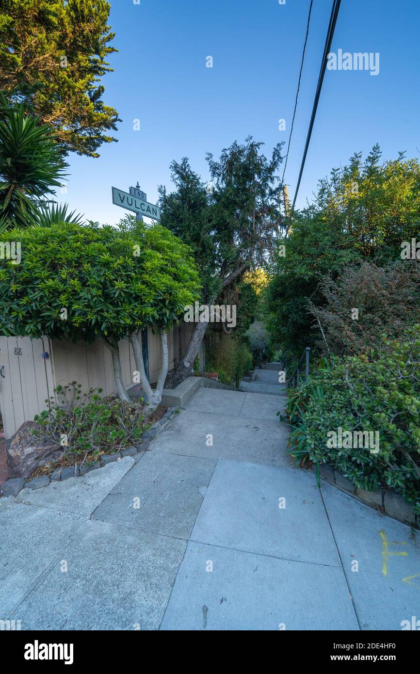 Vulcan Steps, Vulcan Stairway, Walking Bottom to Top Stock Photo - Alamy