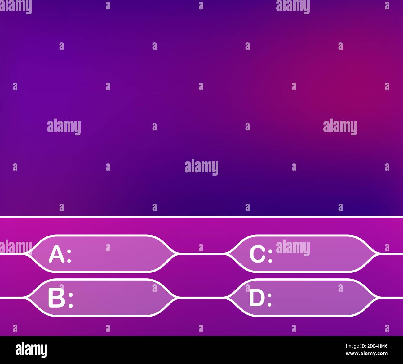 Quiz game vector illustration. Test, exam, answer, education, learning ...