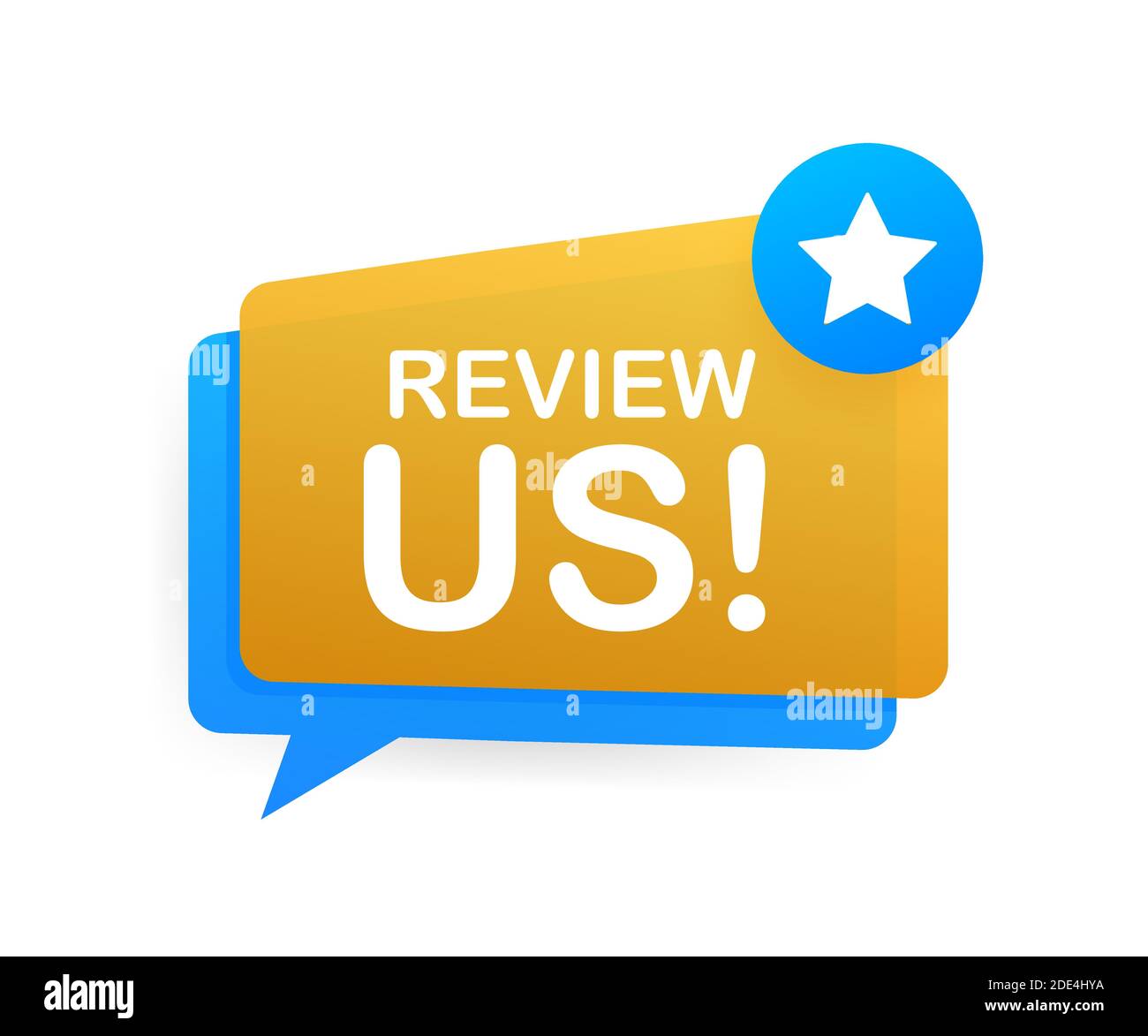 Review us. User rating concept. Review and rate us stars. Business ...