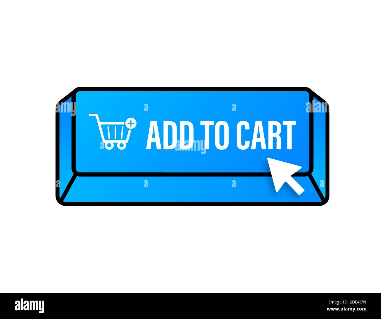 Shopping cart silhouette Stock Vector Images - Alamy
