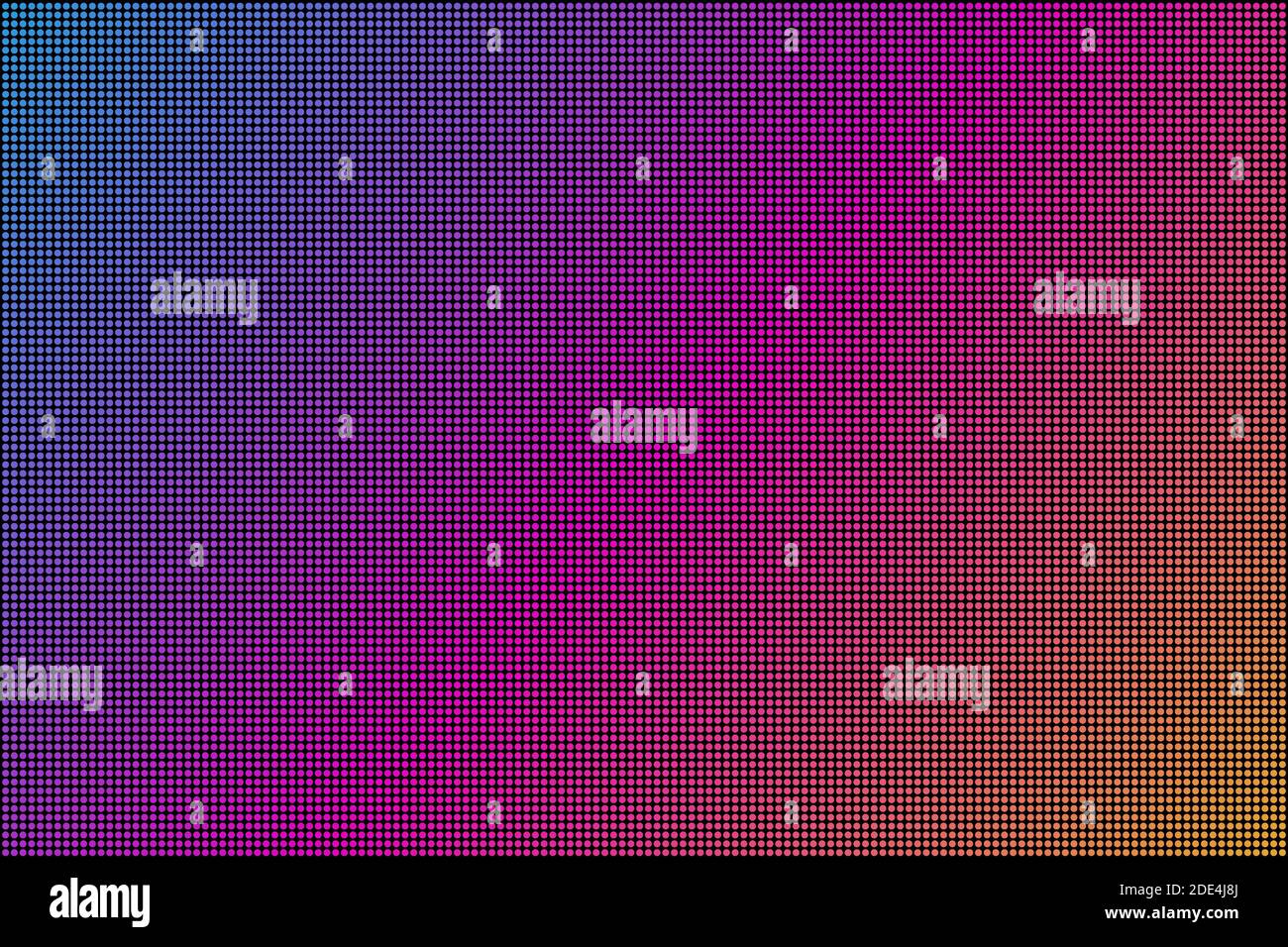 Led screen. Dot RGB Background television. Vector stock illustration ...