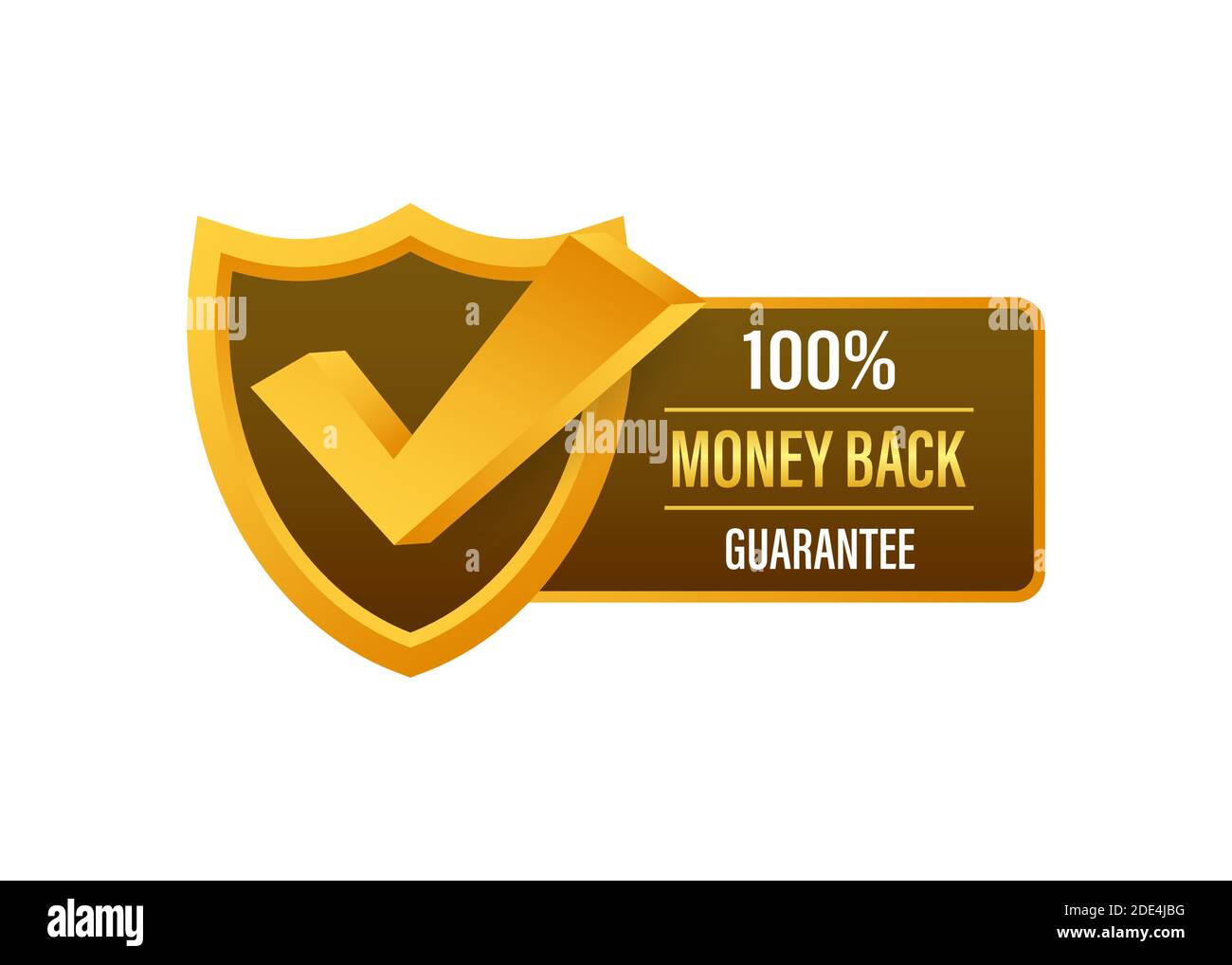 Money back guarantee. Ribbon banner. Sale tag. Sale banner badge ...