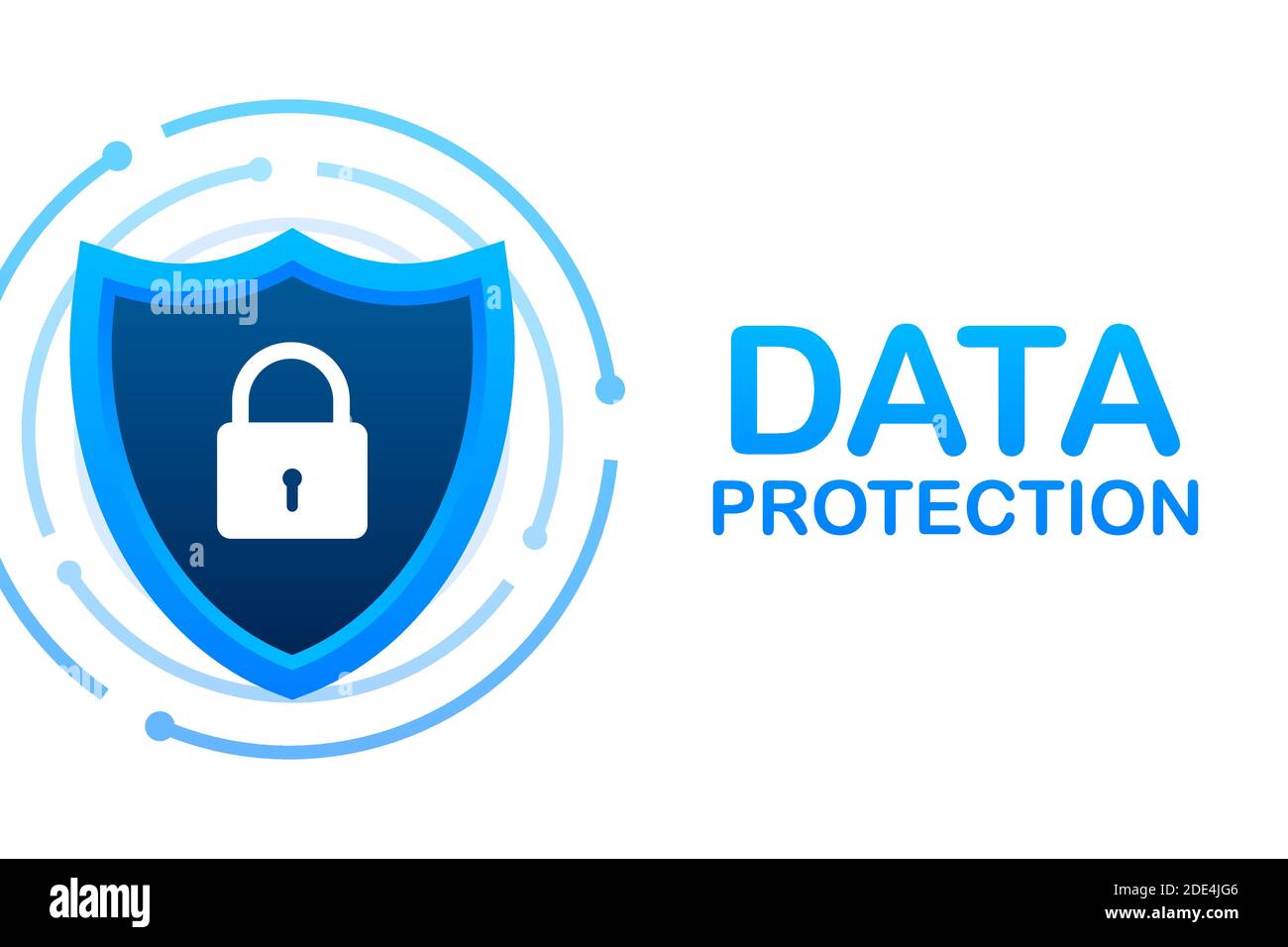 Data protection data center. Internet technology. Information ...