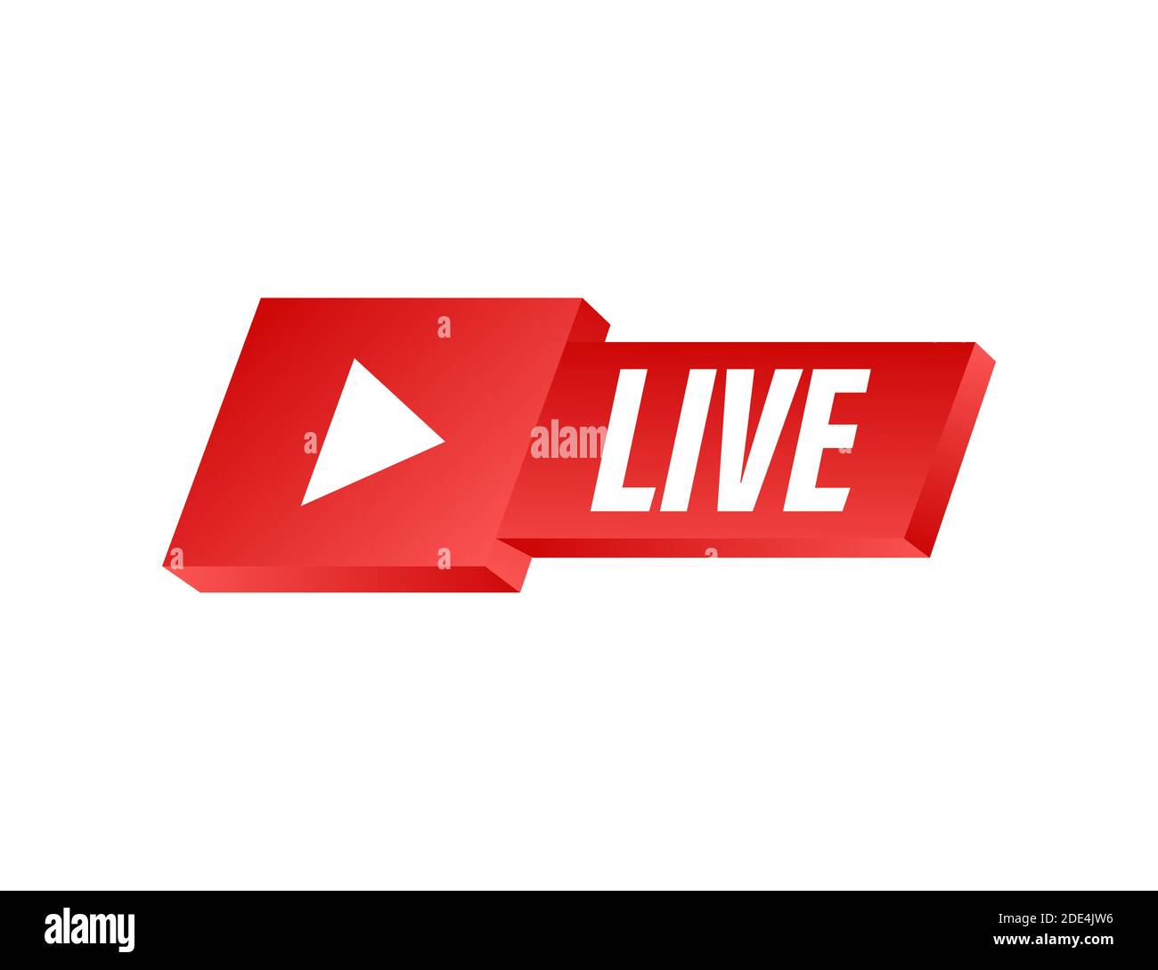 Live streaming logo. Business icon. Stream interface. Vector stock ...
